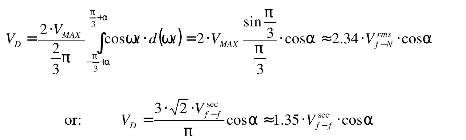 Parallel connection via interphase transformers permits the