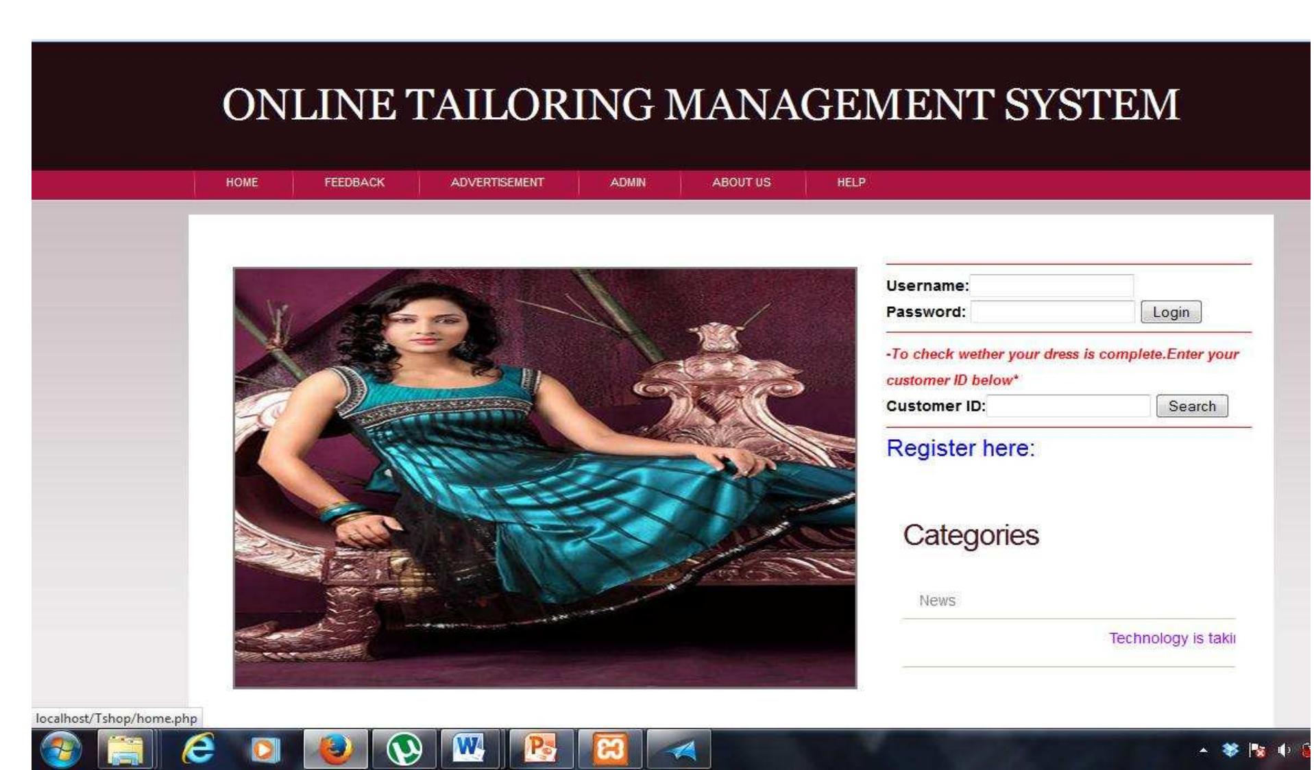 (PDF) ONLINE TAILORING MANAGEMENT SYSTEM