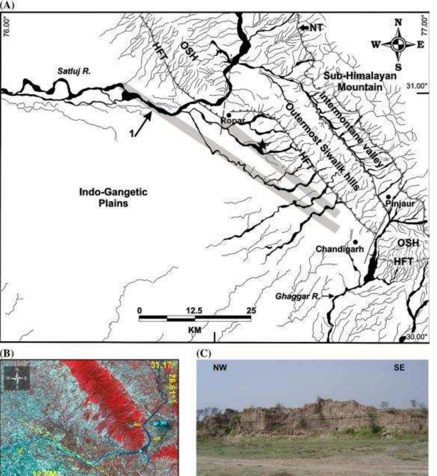 Figure 3 - from Matching geomorphological study of Pinjaur