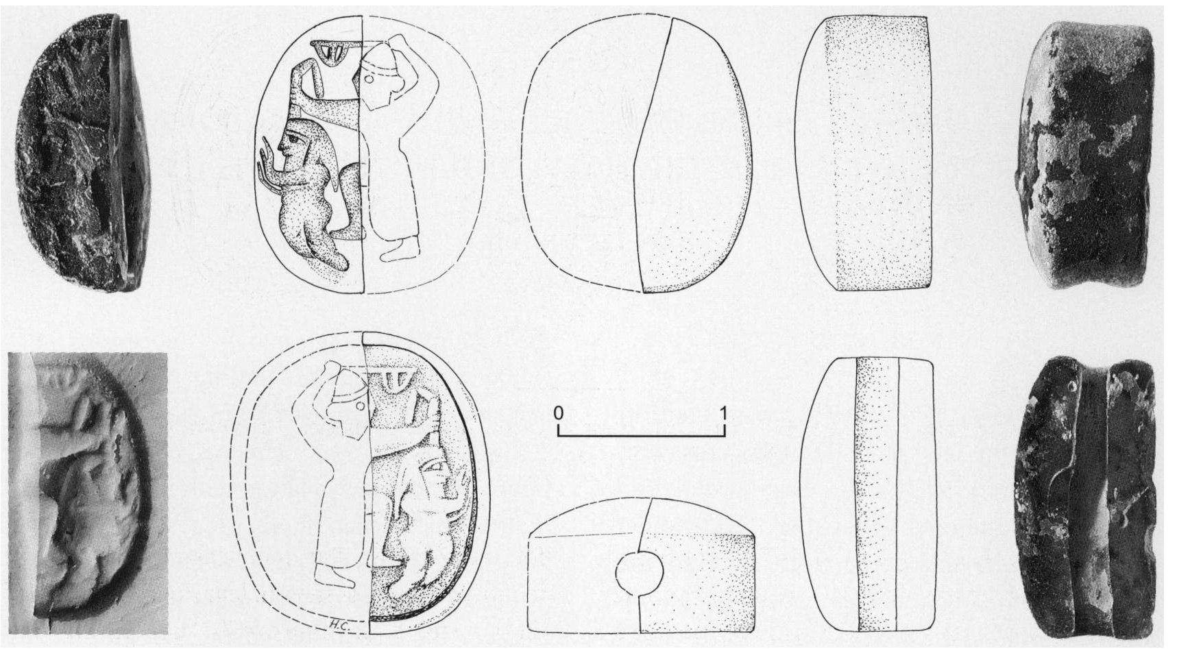 |. the glass scaraboid from jerusalem and its modern