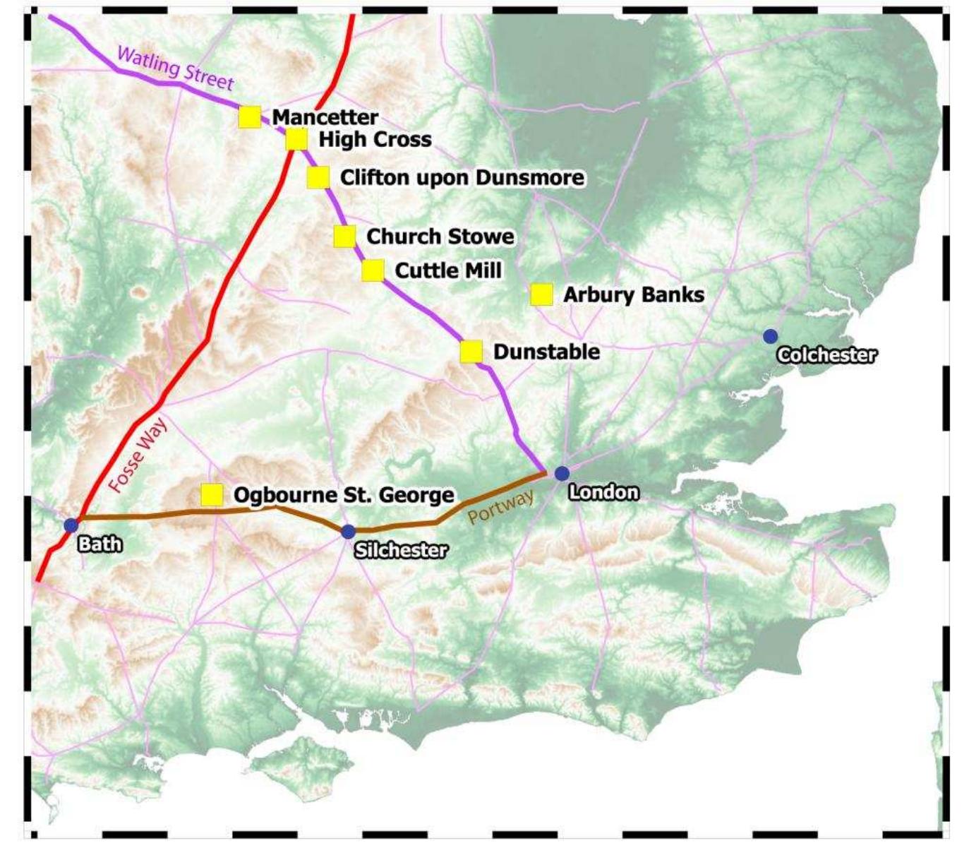 (PDF) On Boudica's trail: possible sites for Boudica's last battle