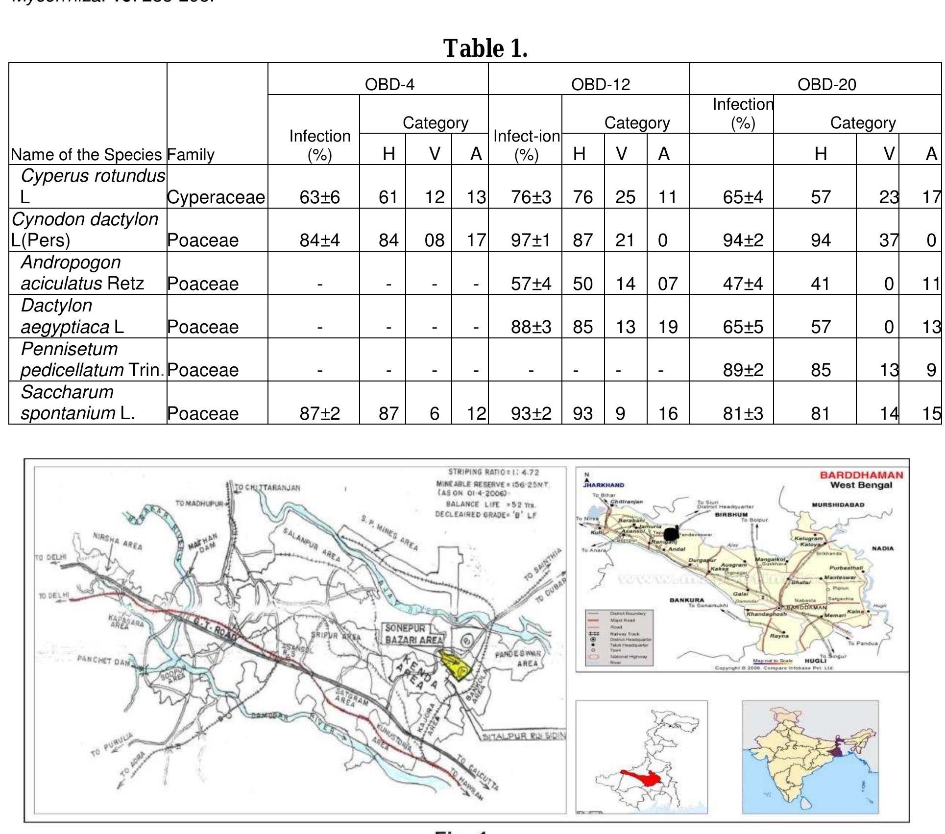 Source: mine area map : ecl. burdwan district map taken from