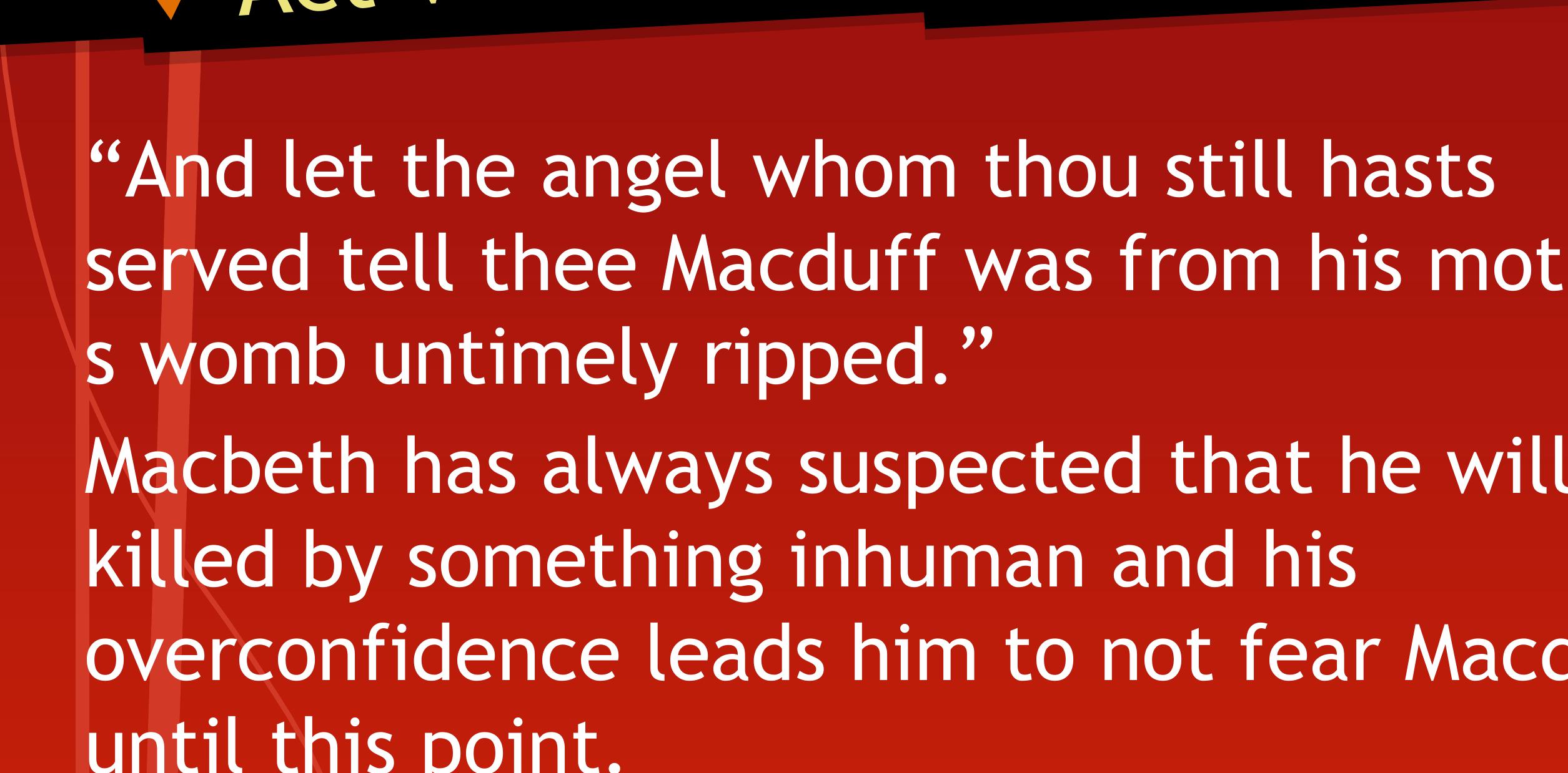 (PDF) Macbeth Fate vs Free will