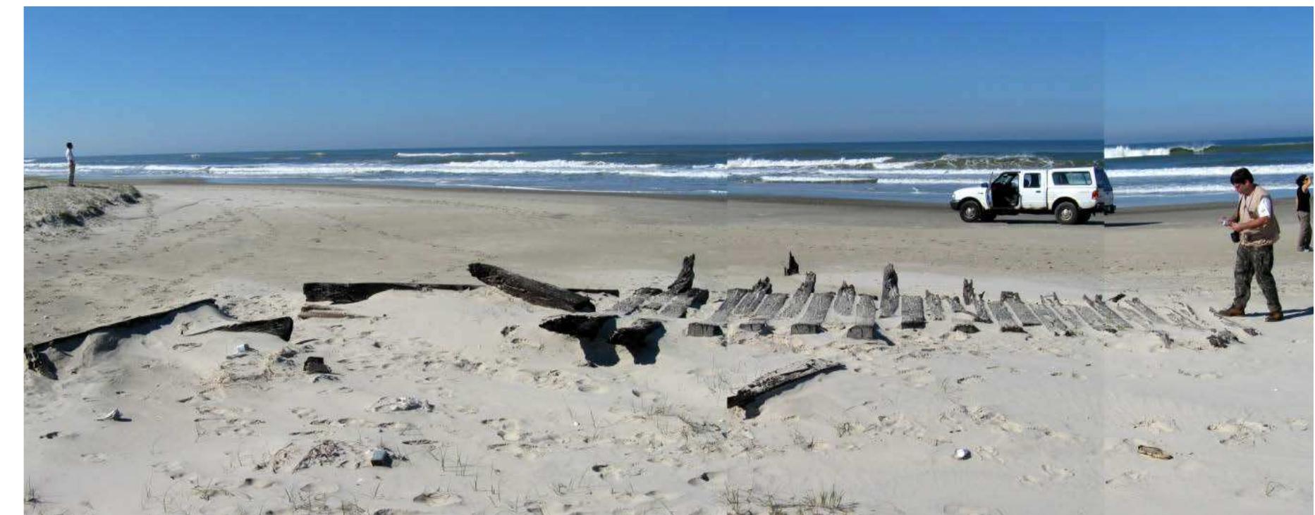 Double composite framing pattern.