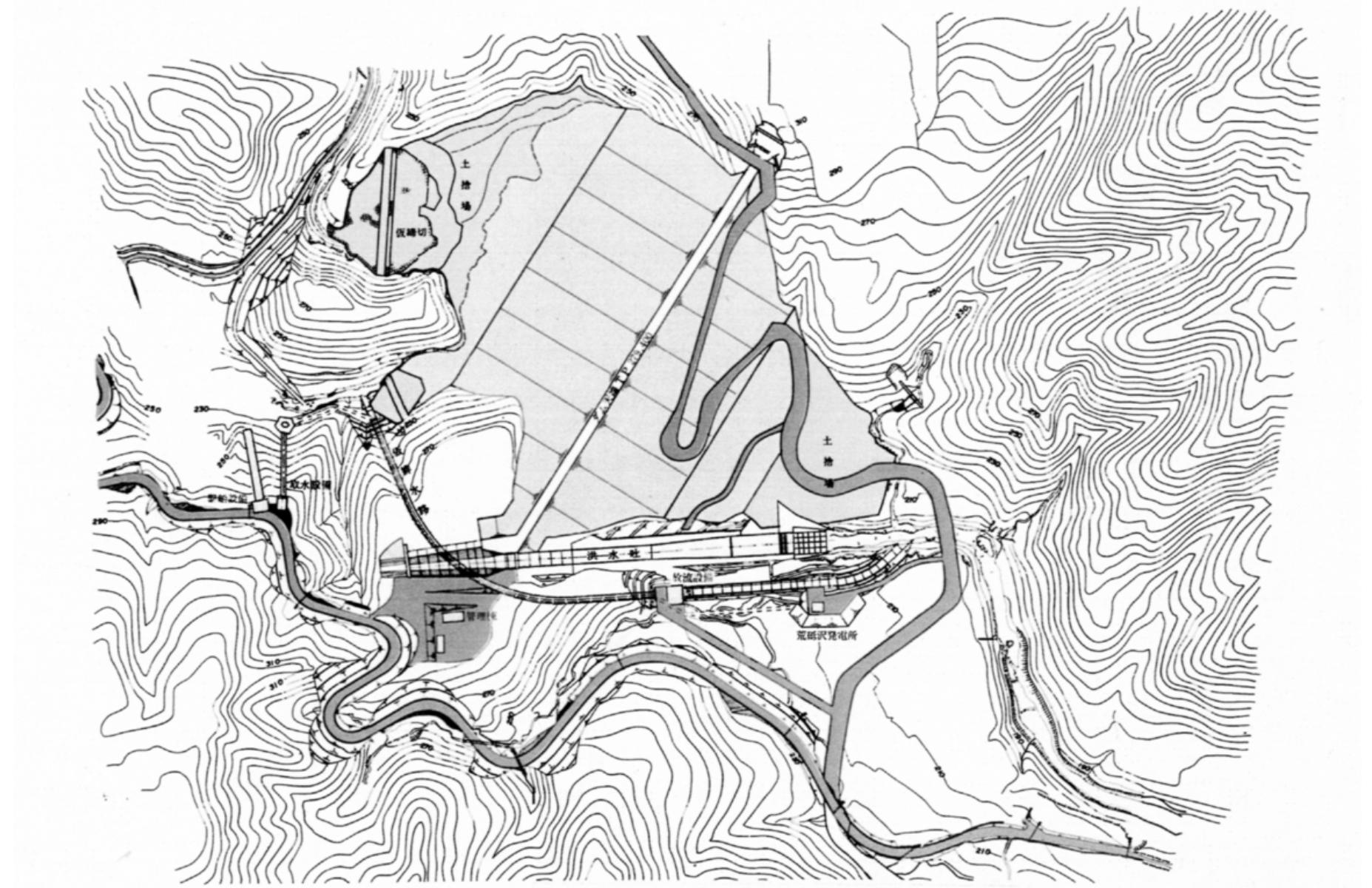 Plan view (from pwri, 2008). figure 1. embankment from left