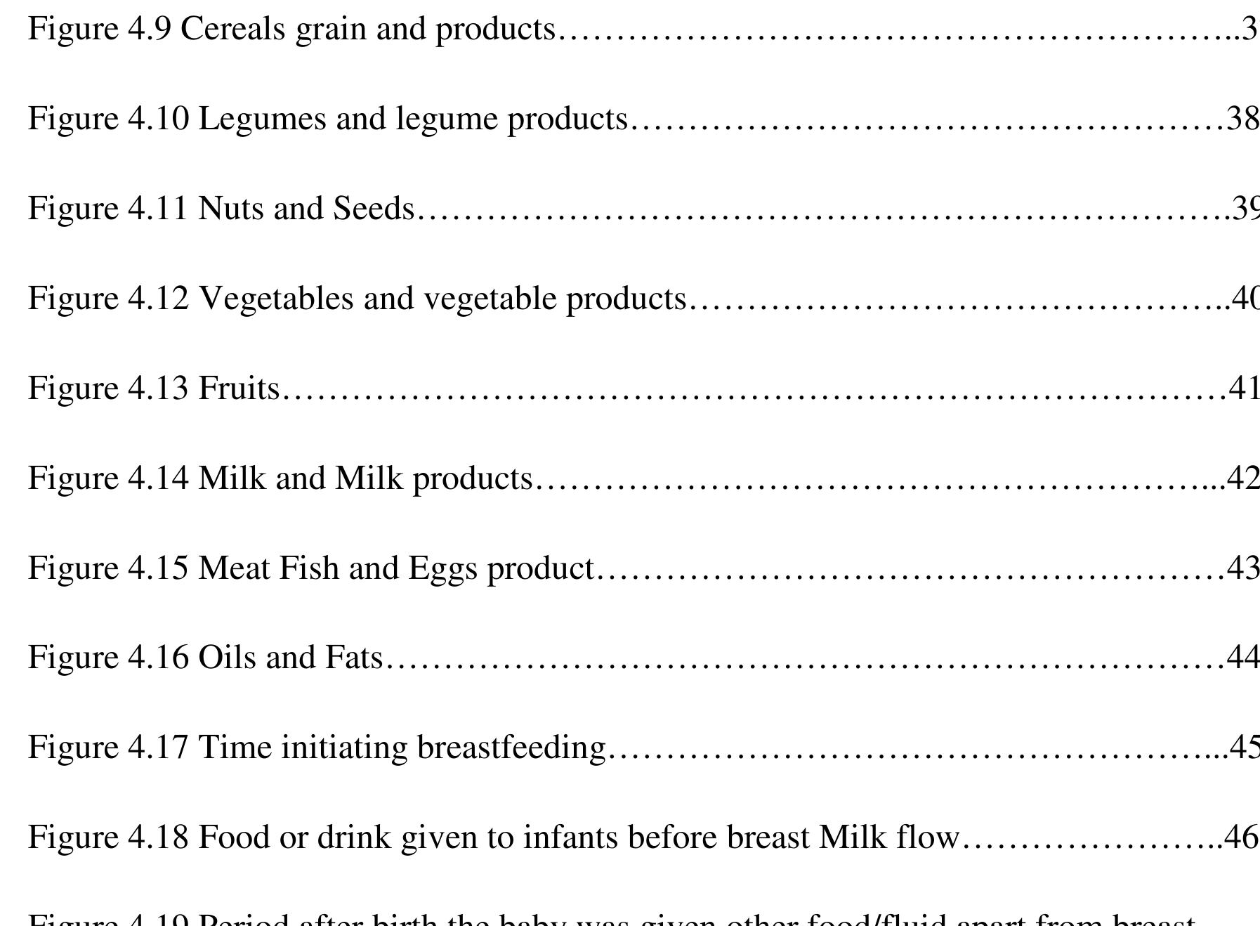 Table 7 - Assessment of Nutritional status for under five