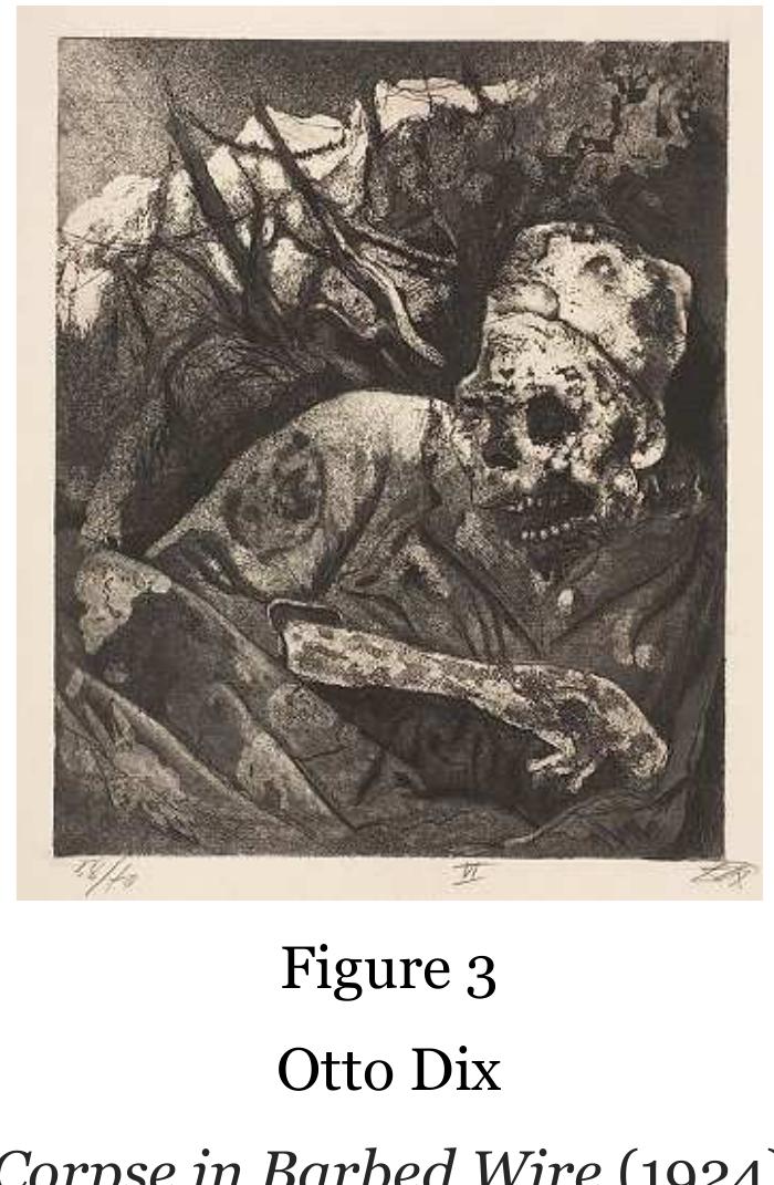 Figure 4 - from Otto Dix’s The Trench and Anti-War Art in
