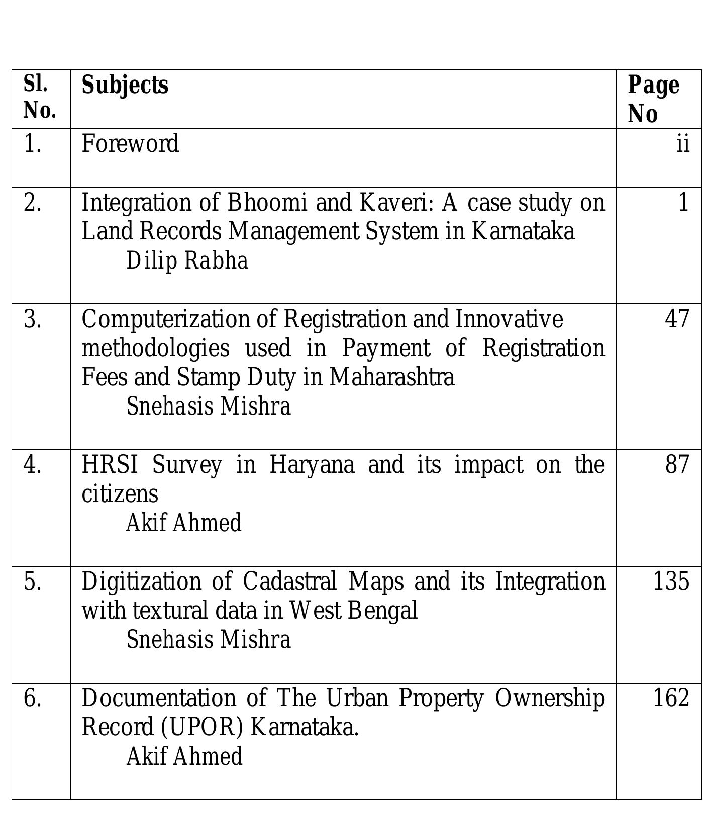 Figure 3 - Integration of Bhoomi and Kaveri: A case study on