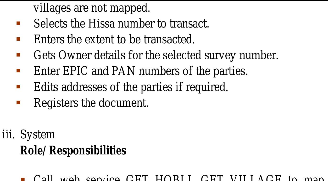 Figure 13 - Integration of Bhoomi and Kaveri: A case study