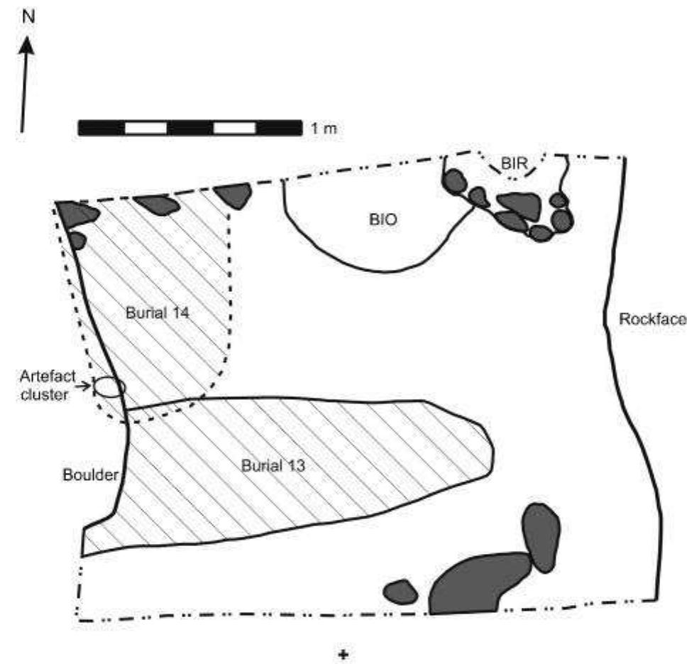 Composite epipalaeolithic trench plan the differences in
