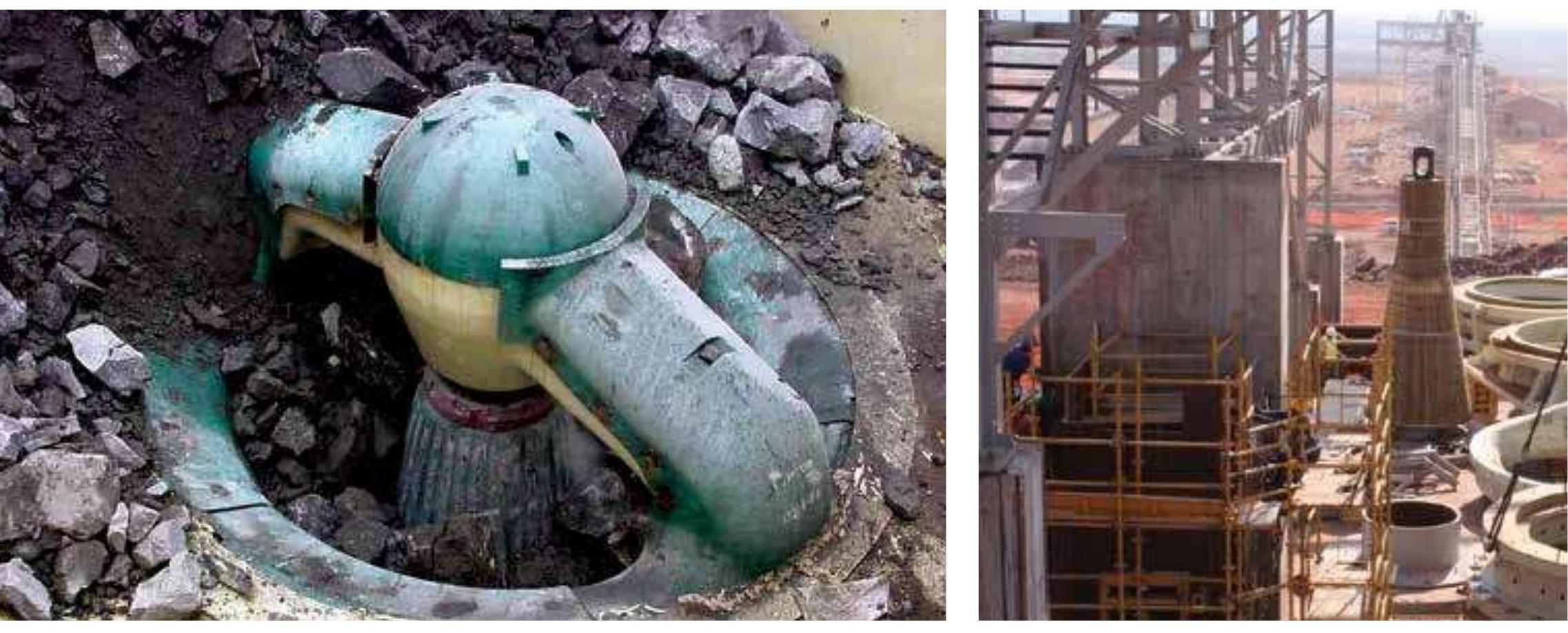 Figure 1 - Metso SUPERIOR® gyratory crushers