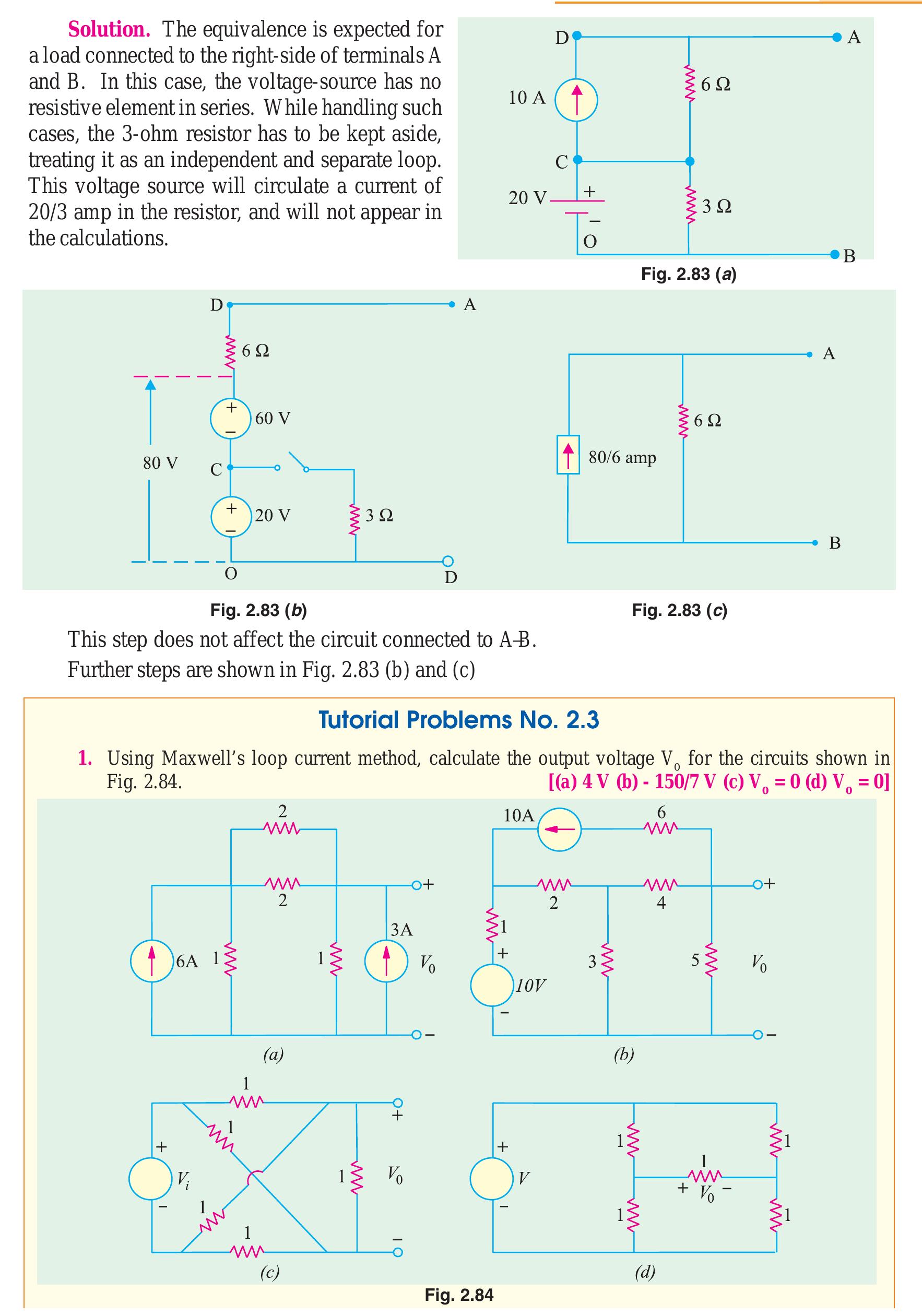 Figure 62 - DC NETWORK THEOREMS