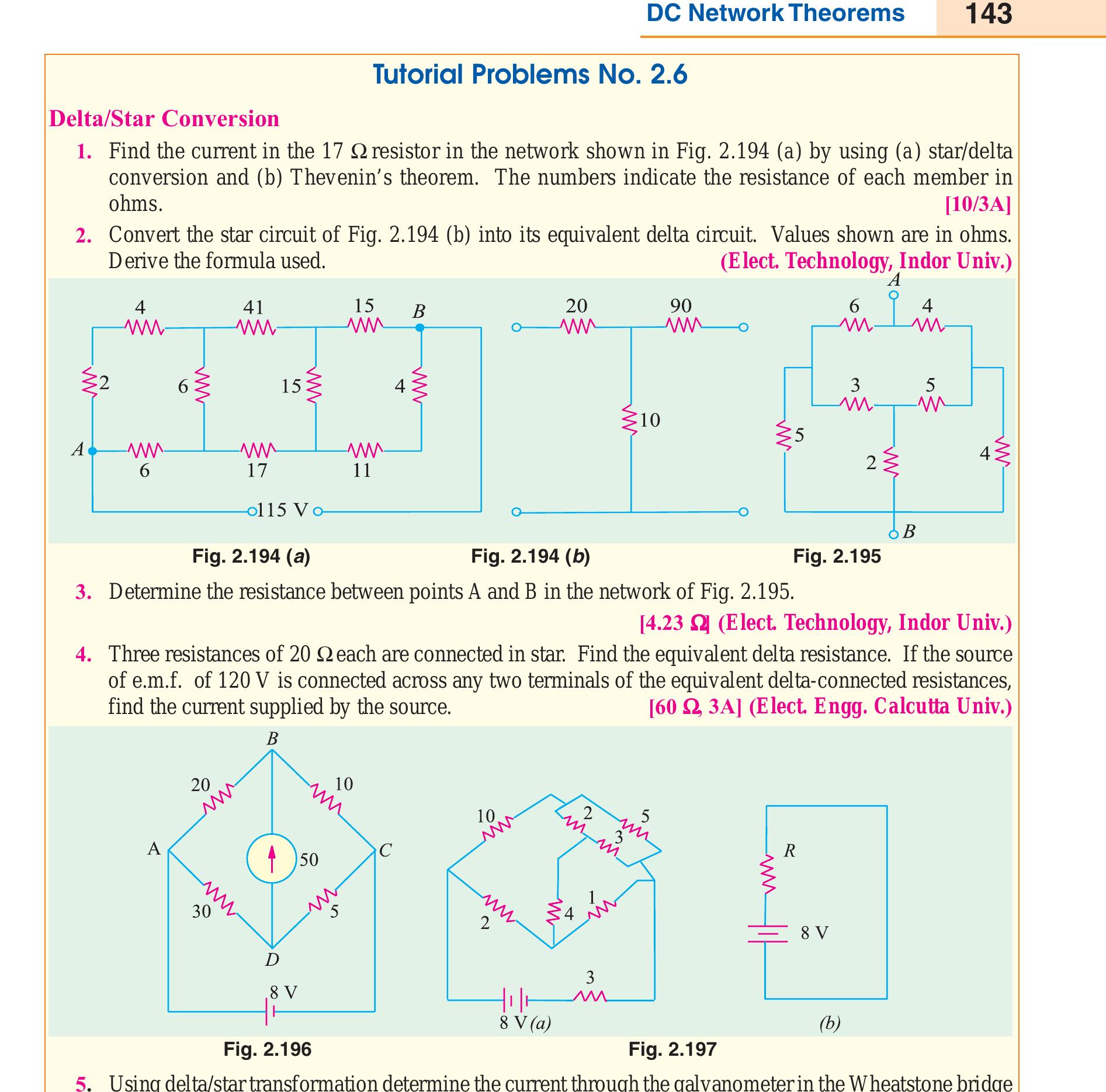 Figure 127 - DC NETWORK THEOREMS