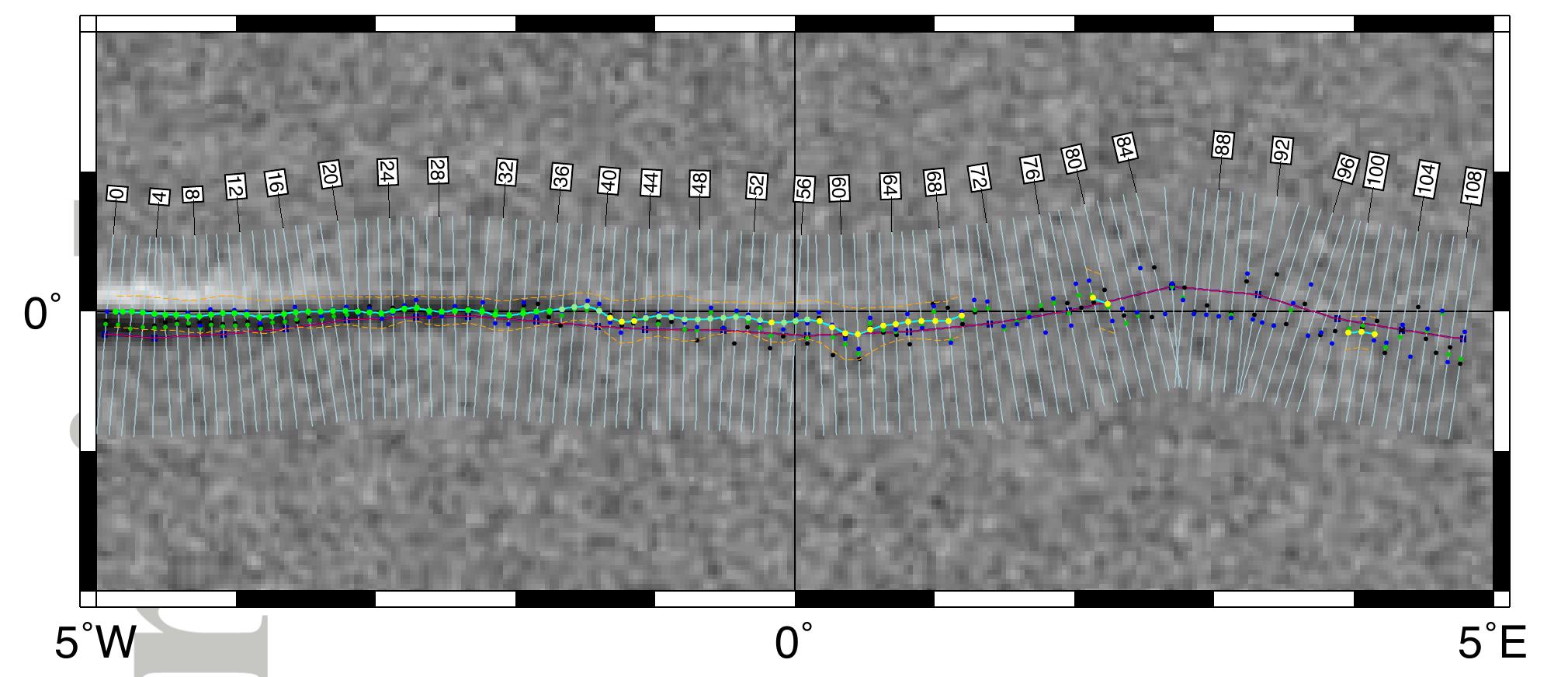Figure 3 - Semi-Automatic Fracture Zone Tracking