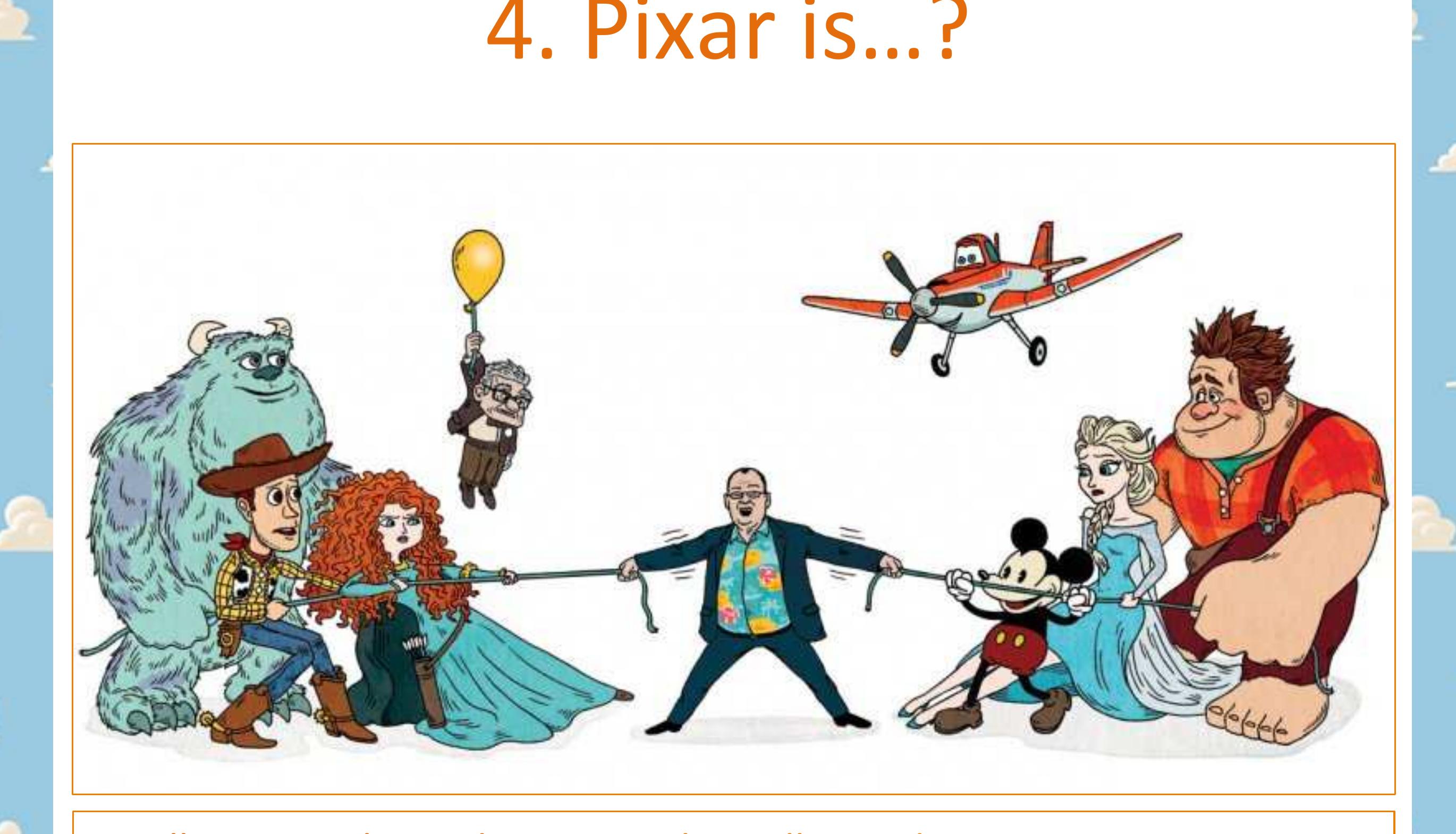 Figure 10 - The Pixar Story: Constructed Narratives of the