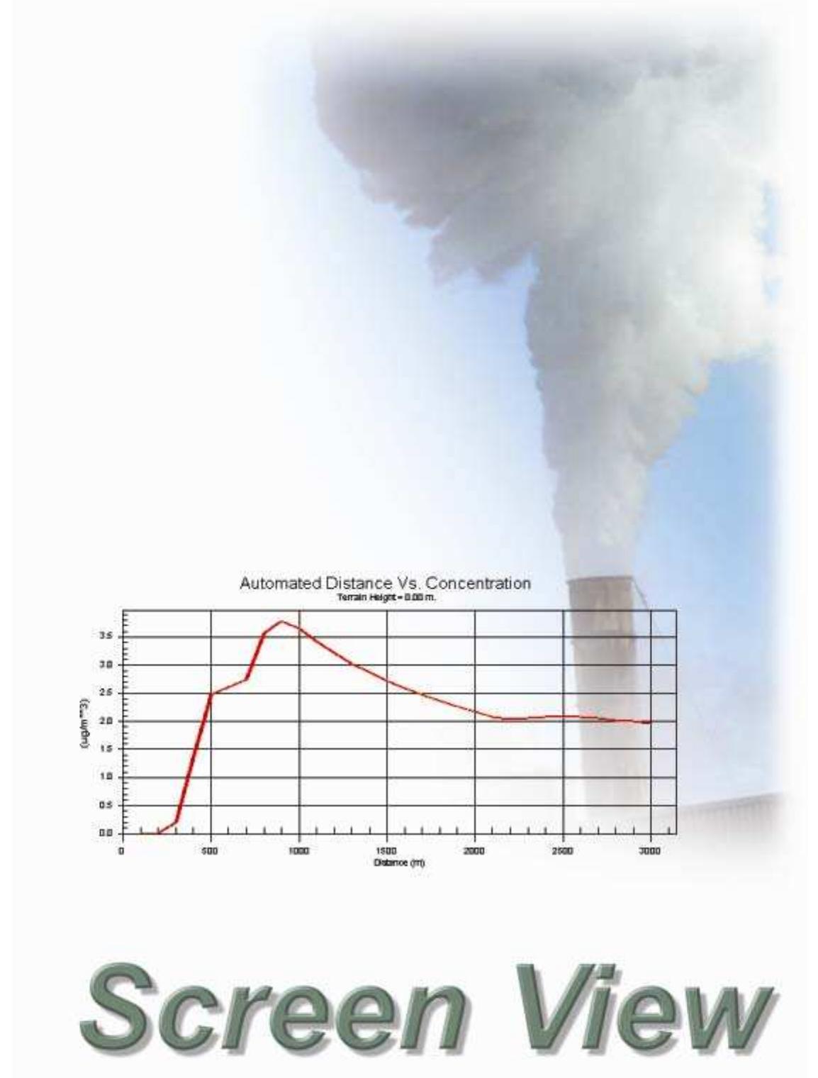 (PDF) User’s Guide Screening Air Dispersion Model (SCREEN3