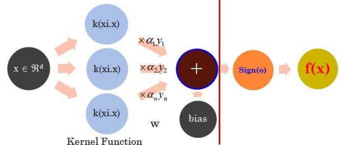 Support vector machine structure for classification [11]. in
