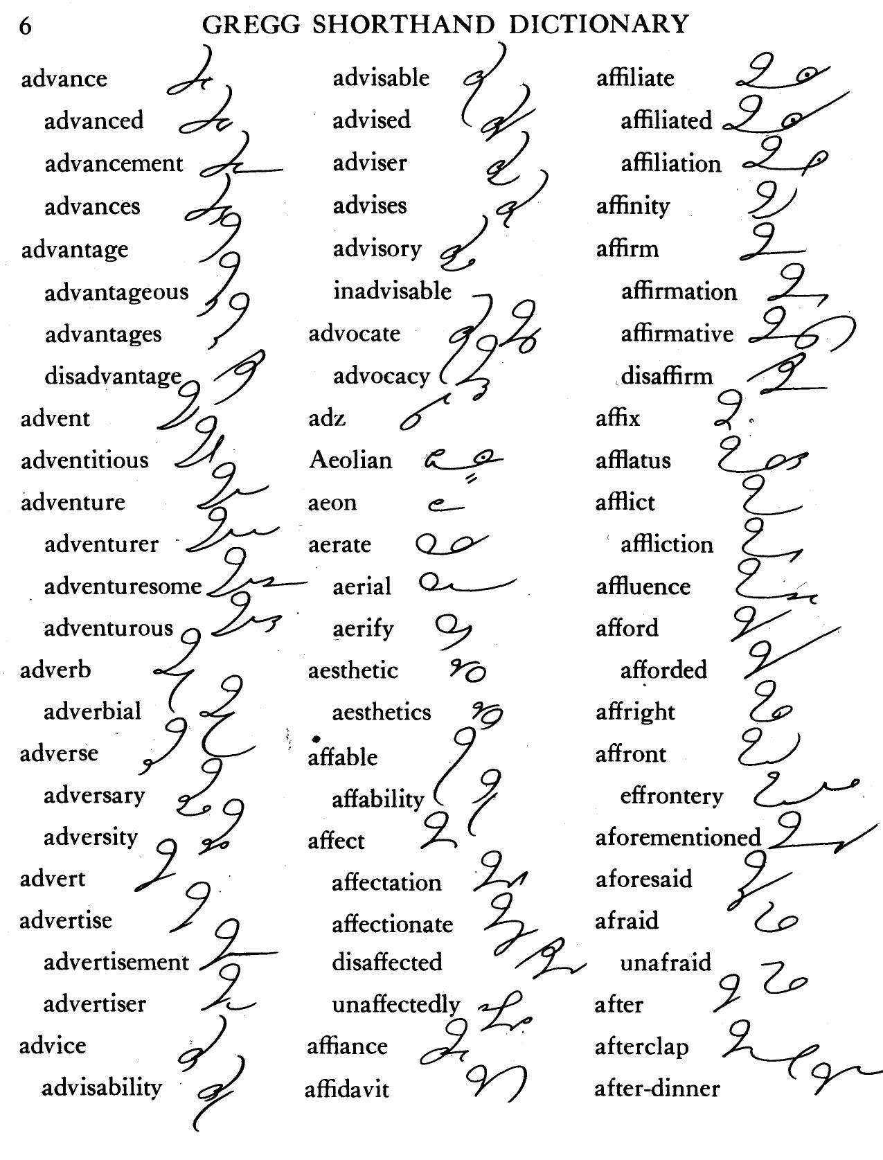 (PDF) Gregg Shorthand Dictionary