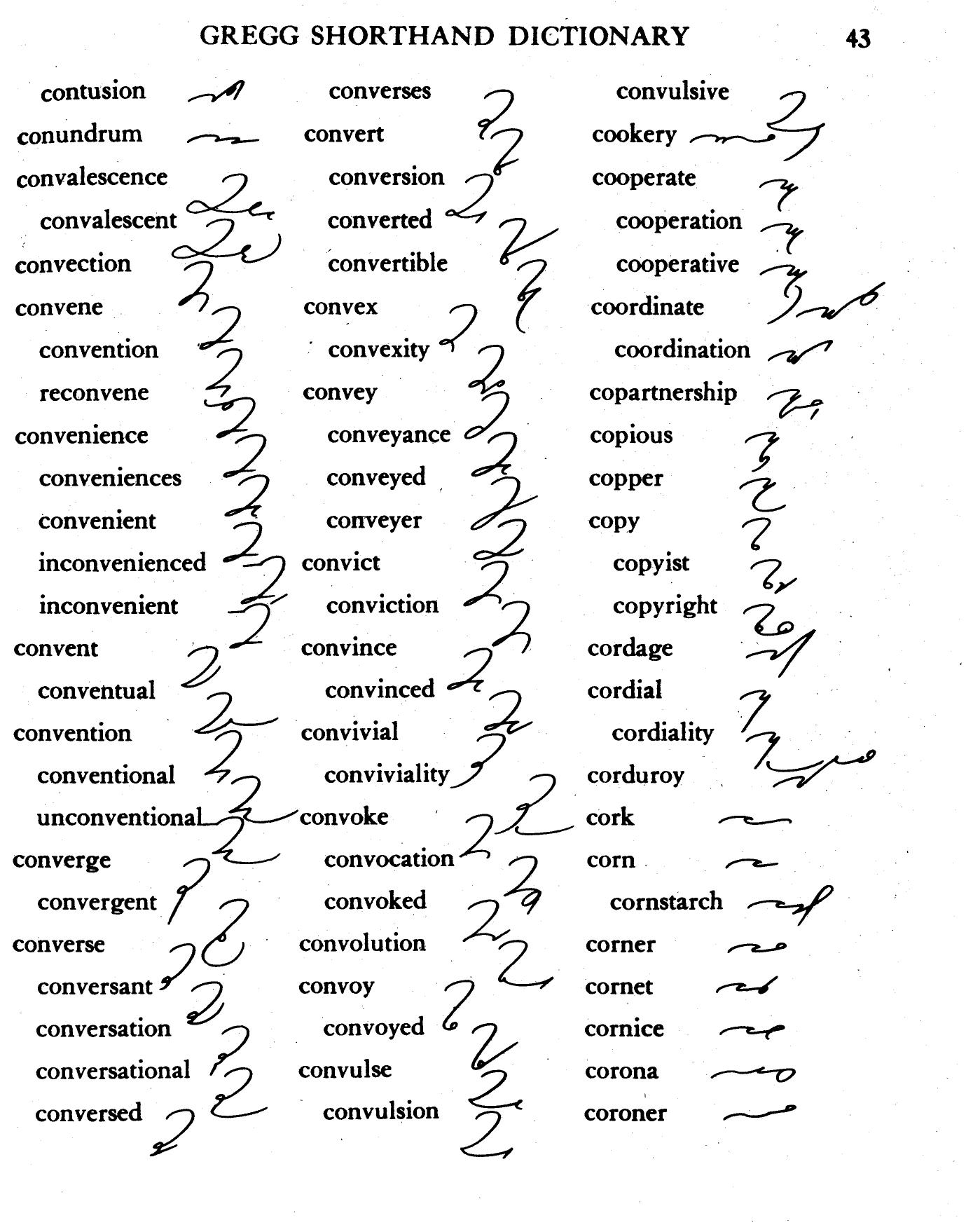 (PDF) Gregg Shorthand Dictionary