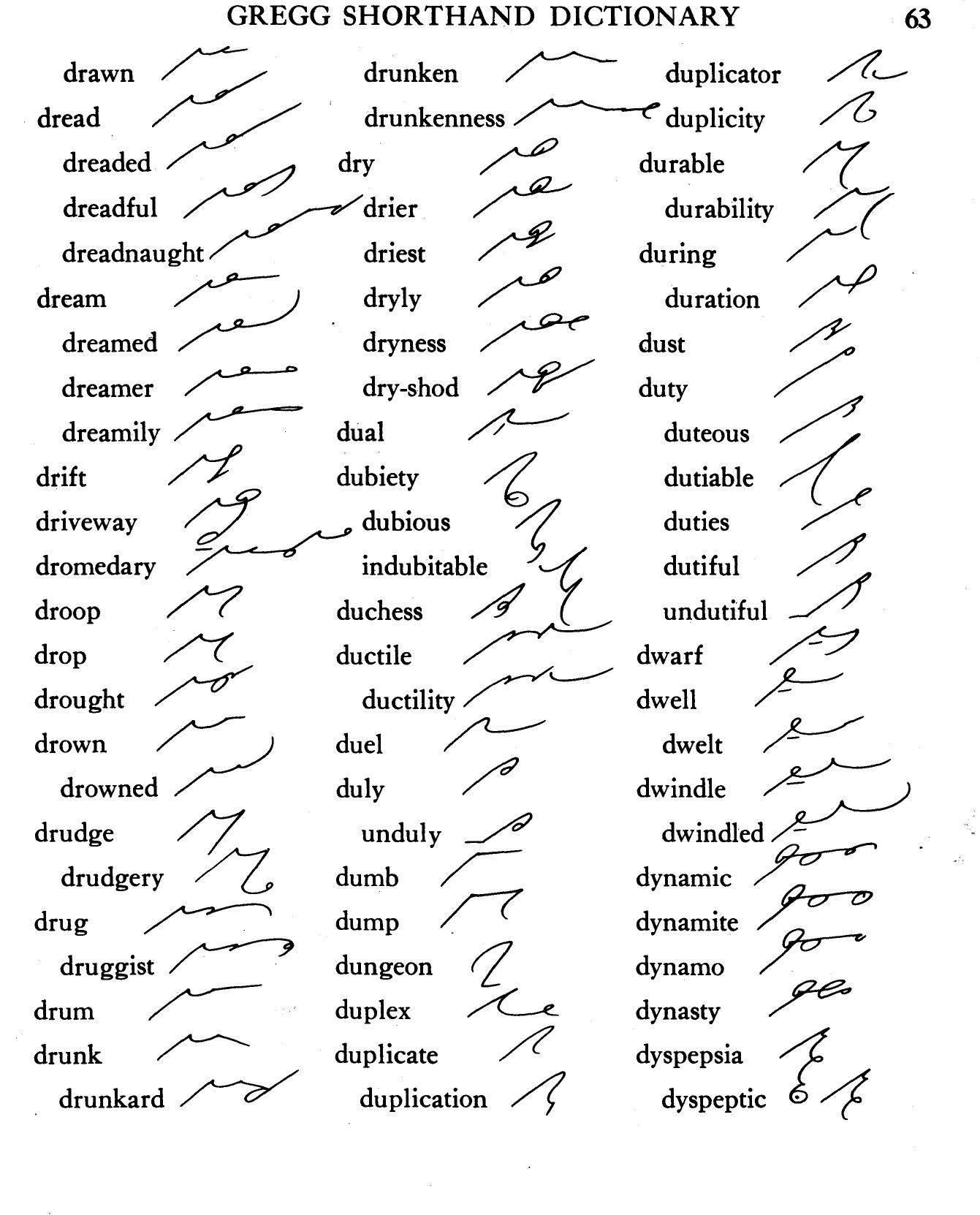 (PDF) Gregg Shorthand Dictionary