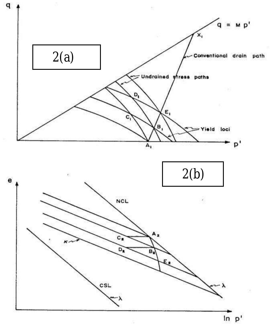 Slopes of anisotropic compression lines in general as they