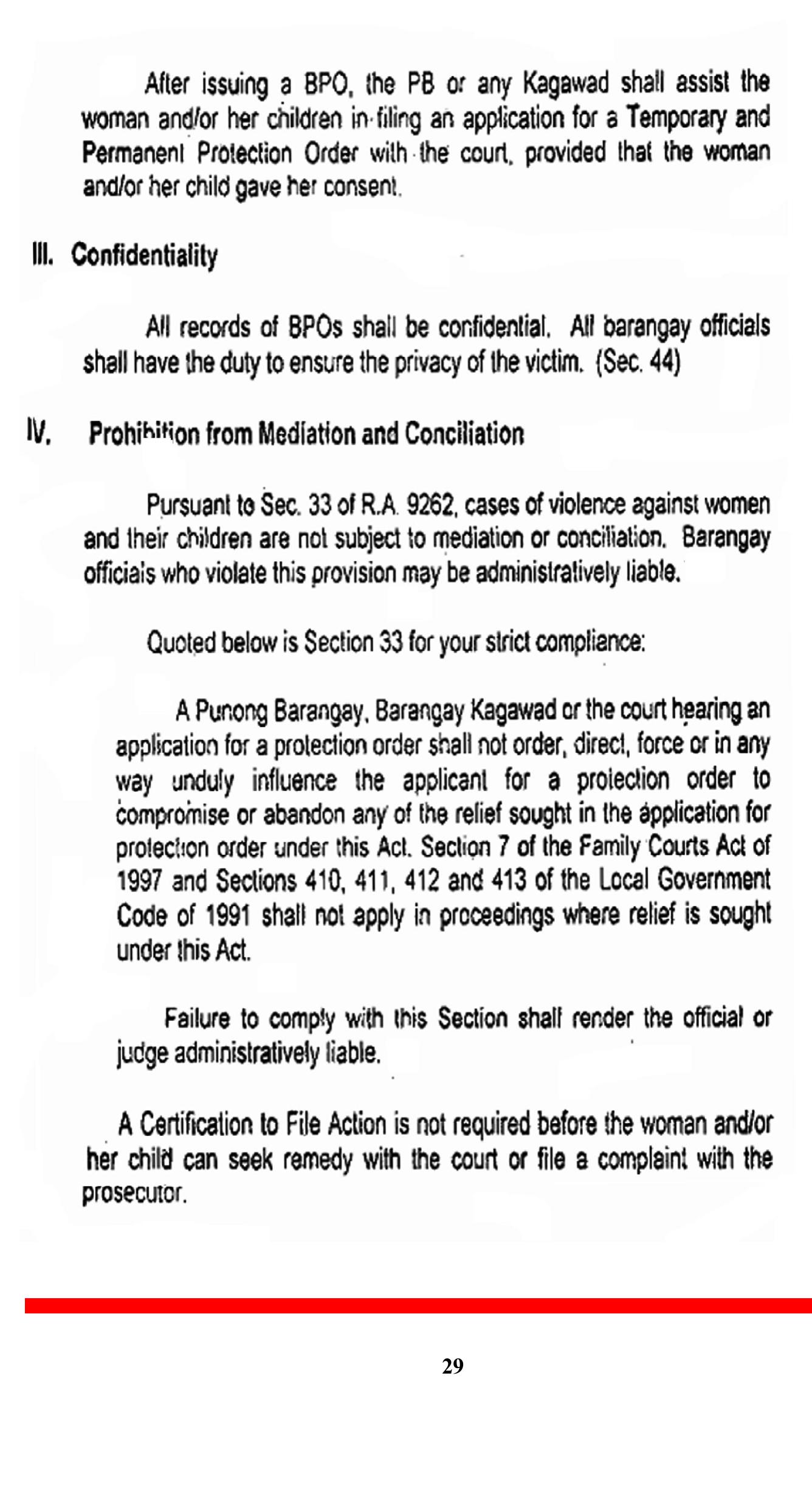 (PDF) PRIMER ON BARANGAY PROTECTION ORDER