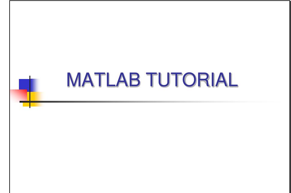 Reference: engineering problem solving using matlab, by