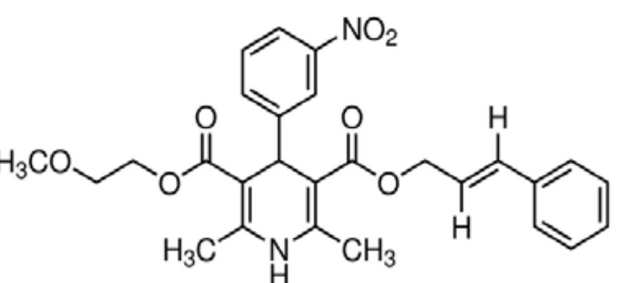 The structural formula for cil is shown in following way.'7!