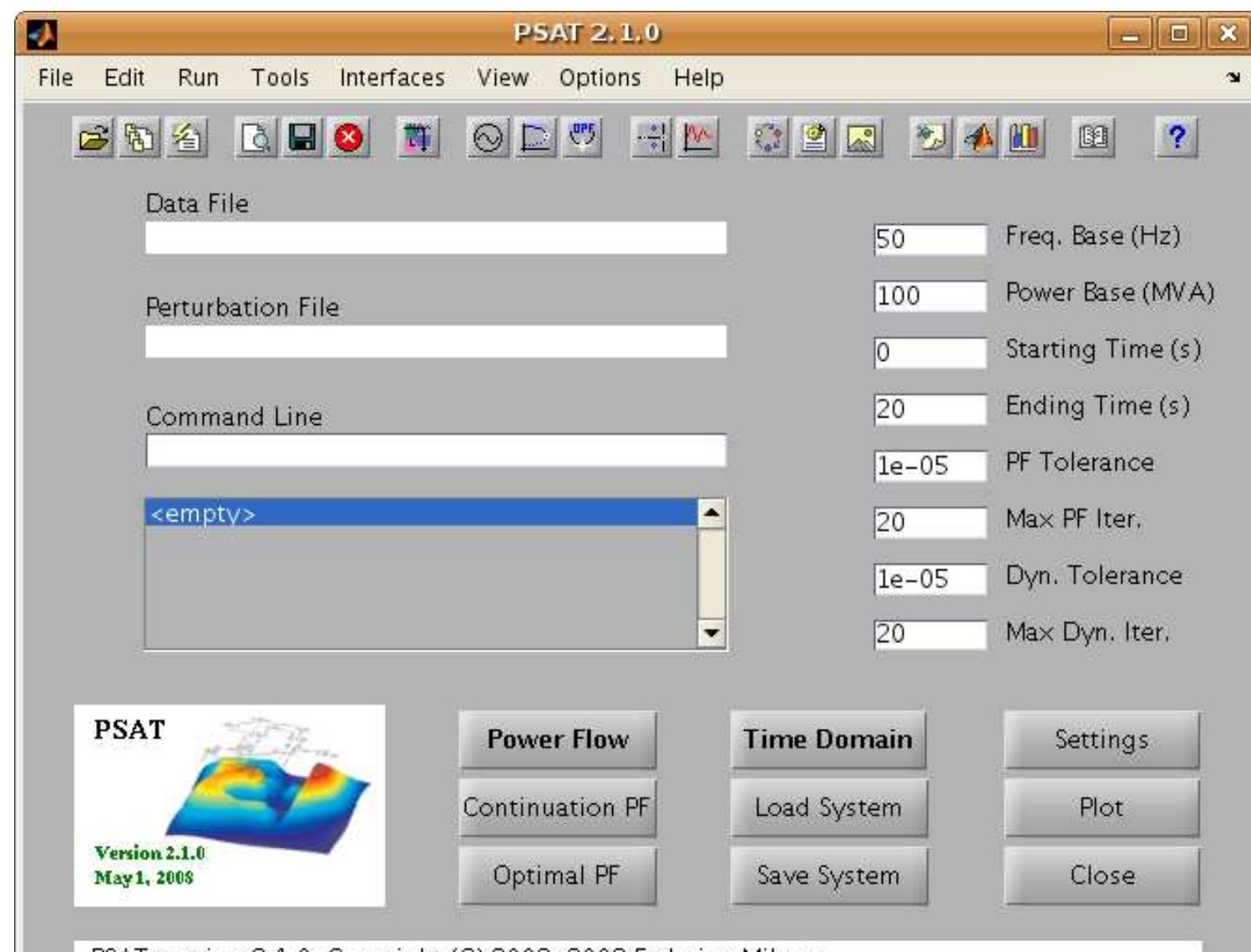 (PDF) PSAT Power System Analysis Toolbox