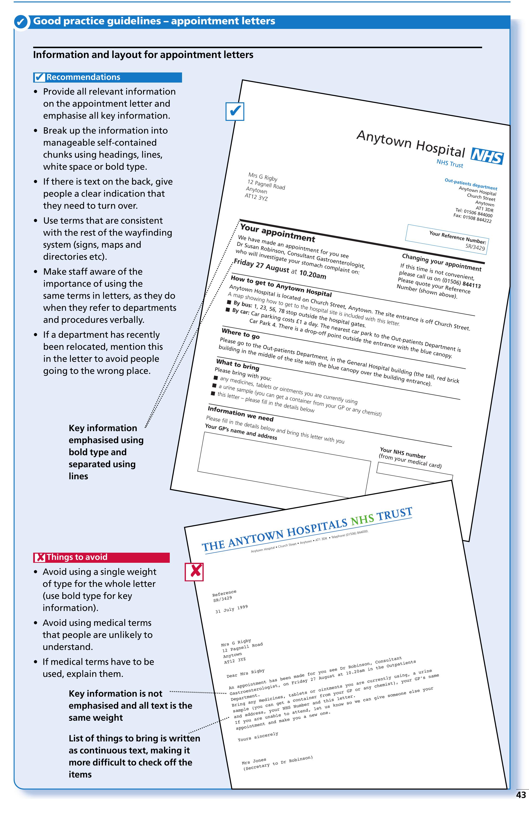 Figure 8 - Wayfinding: Guidance for healthcare facilities