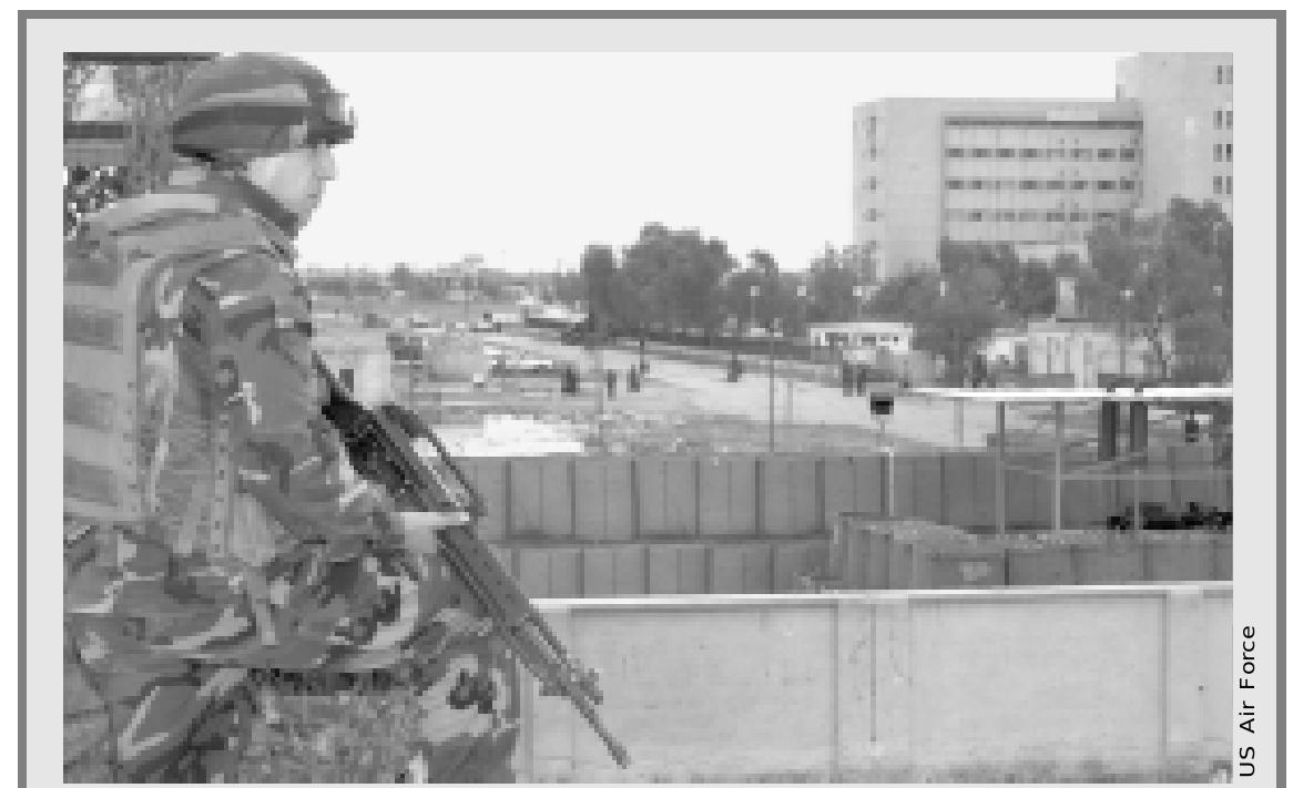 An italian army soldier from the 151stregiment, sardinia,
