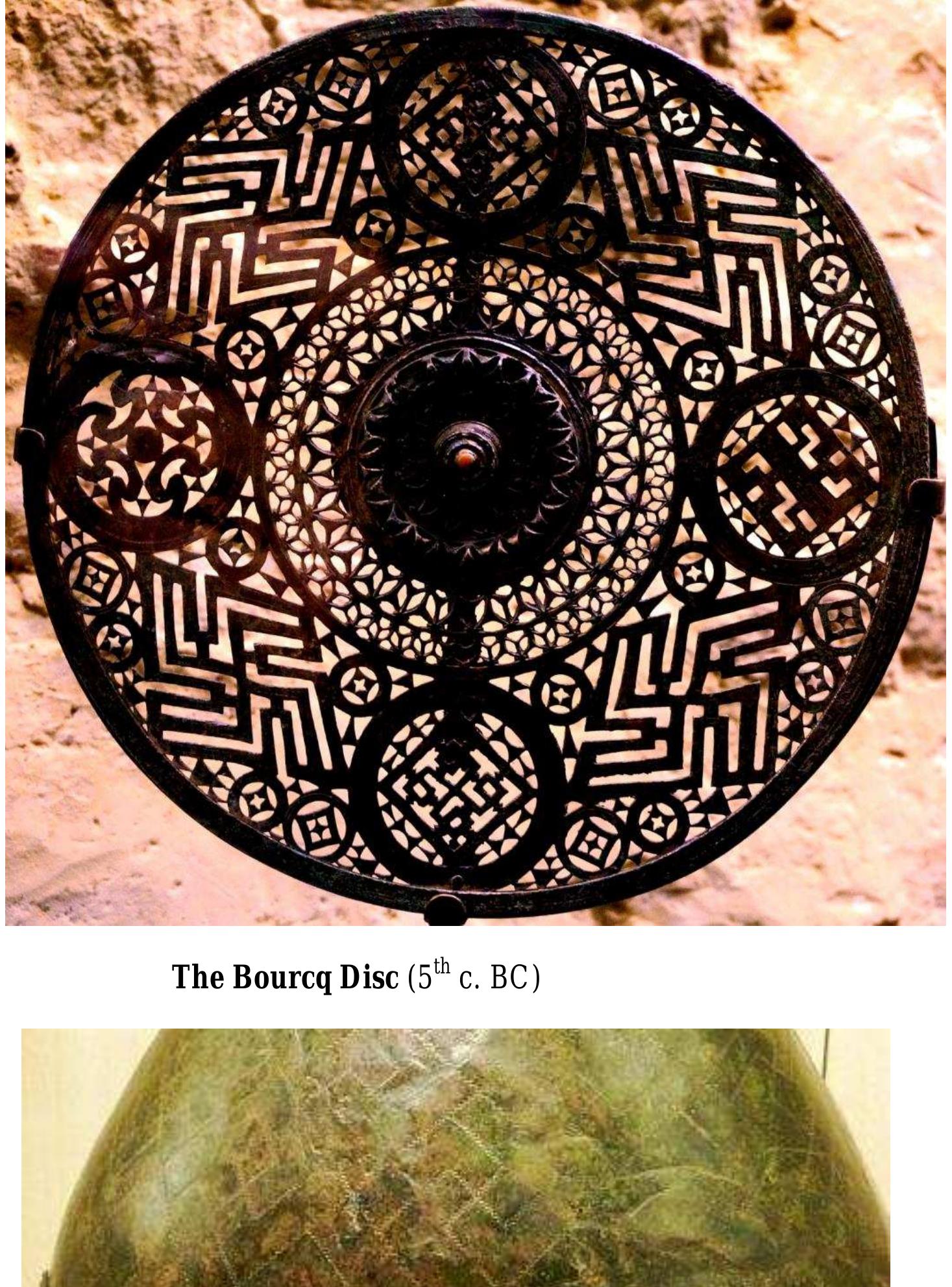 Figure 4 - THE TETRASKELION/SWASTIKA IN IRON AGE CELTIC