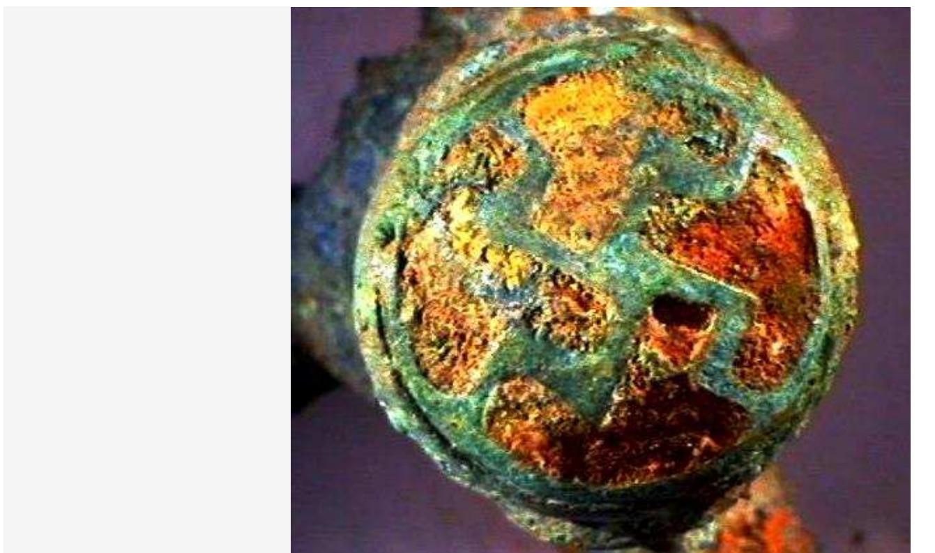 Figure 9 - from THE TETRASKELION/SWASTIKA IN IRON AGE CELTIC