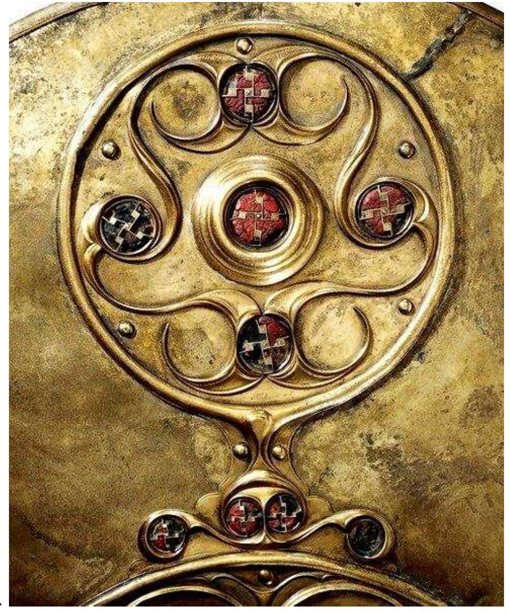 Figure 10 - THE TETRASKELION/SWASTIKA IN IRON AGE CELTIC