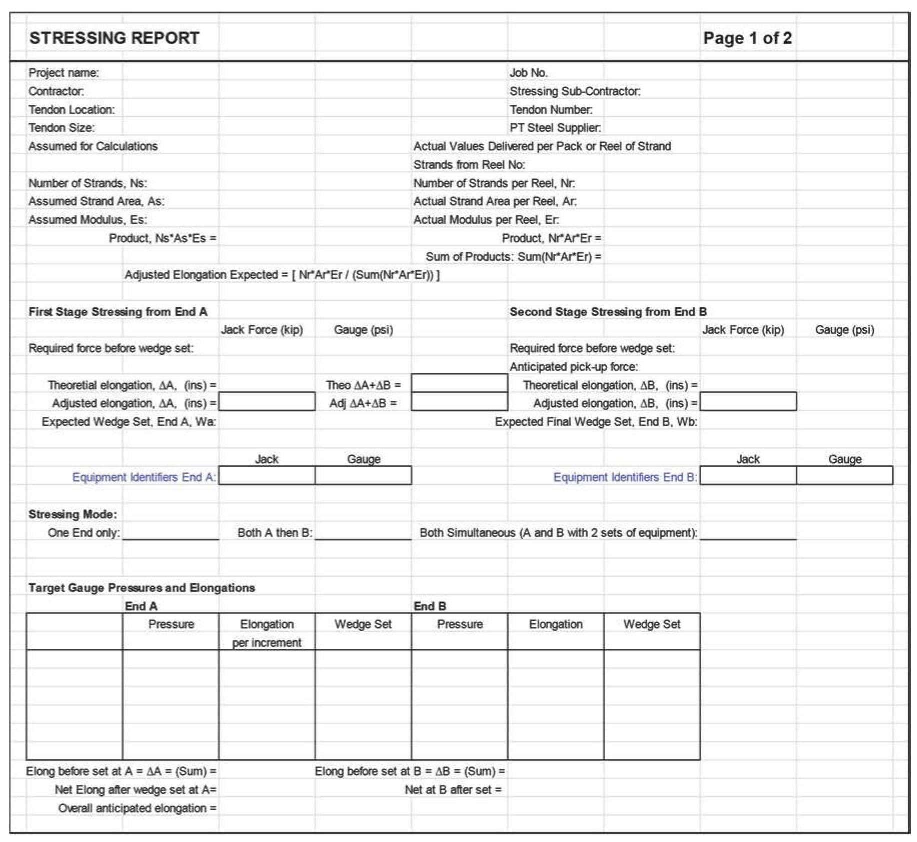 Figure 84 - Post-Tensioning Tendon Installation and Grouting