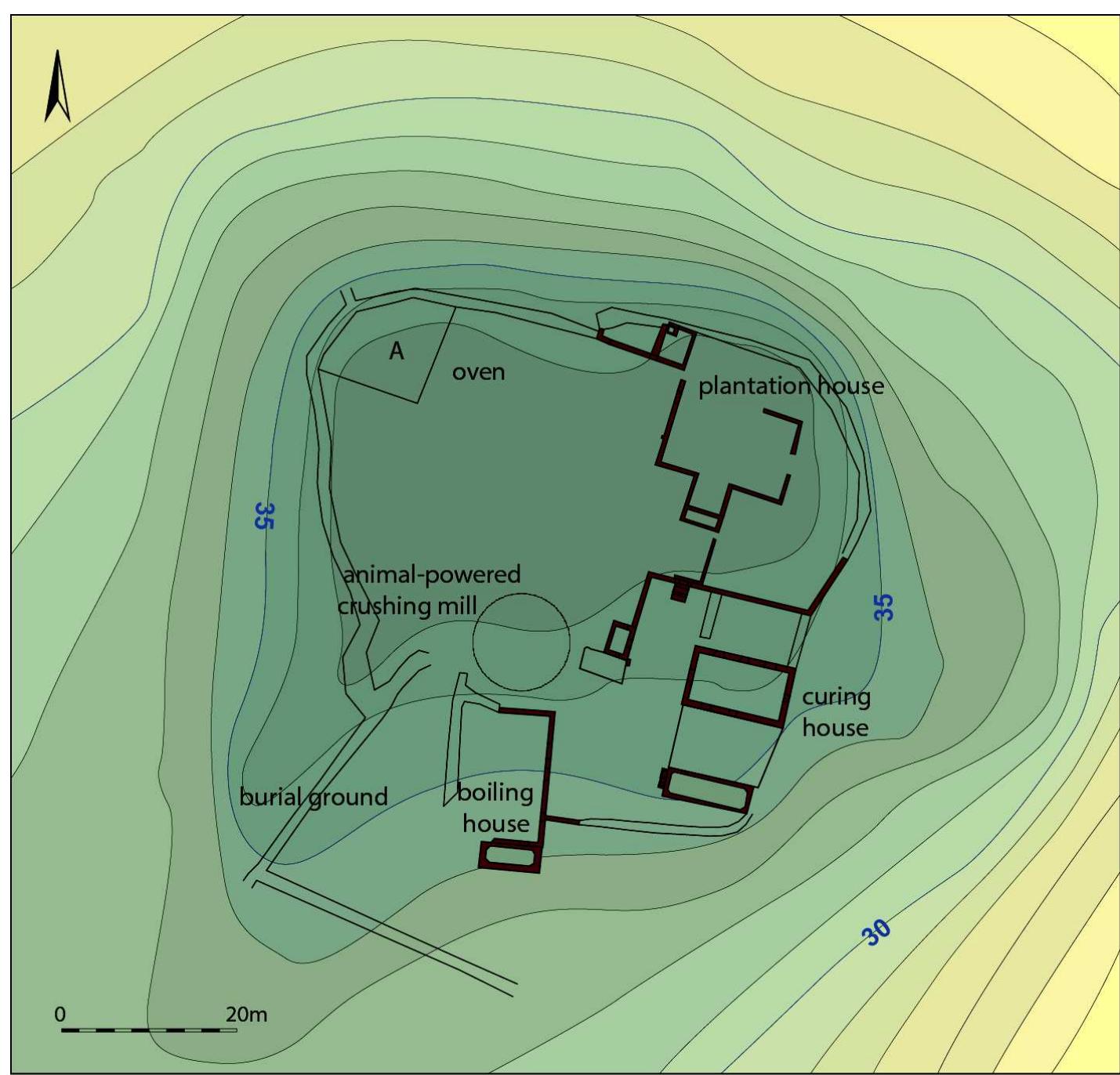 Figure 4 - from Archaeological assessment at Bethlehem, St.
