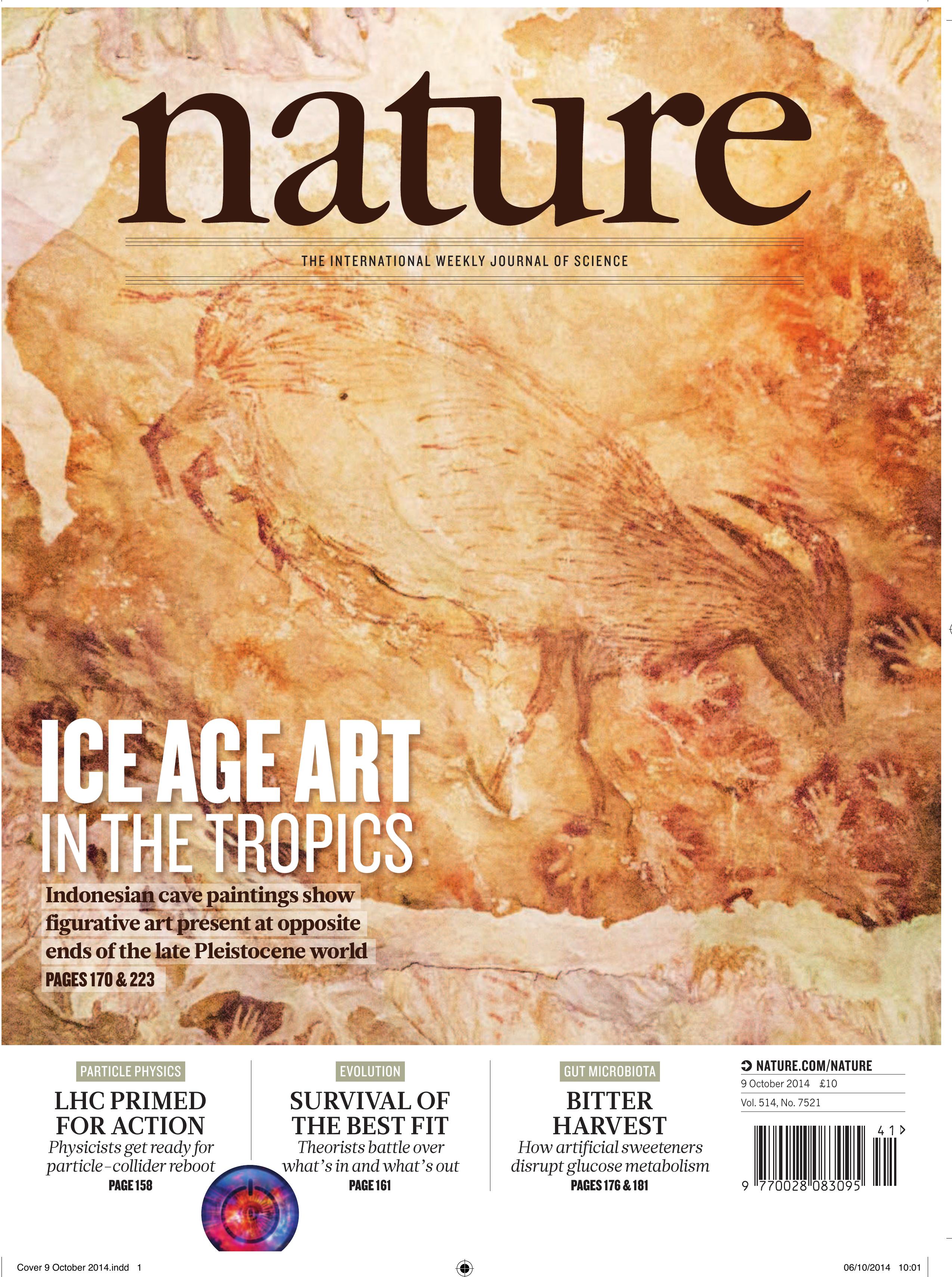 Figure 1 - Pleistocene cave art from Sulawesi, Indonesia