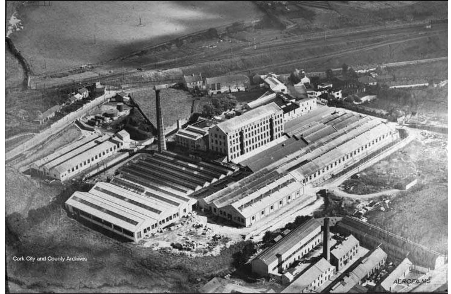 Plate 1: aerial photograph of sunbeam wolsey complex at