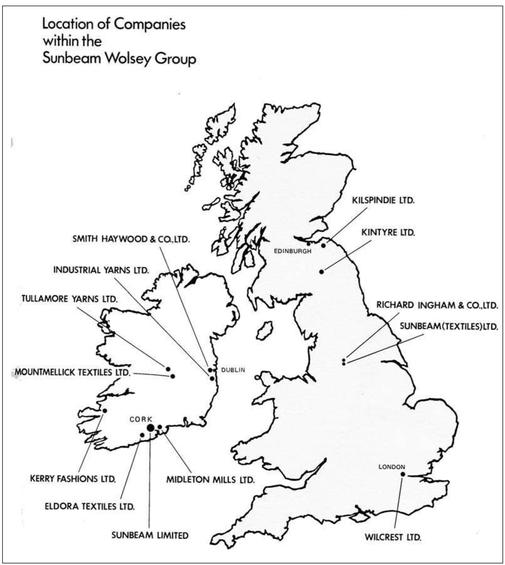 Figure 2 - 'More than a factory': Sunbeam Wolsey, 1927-90