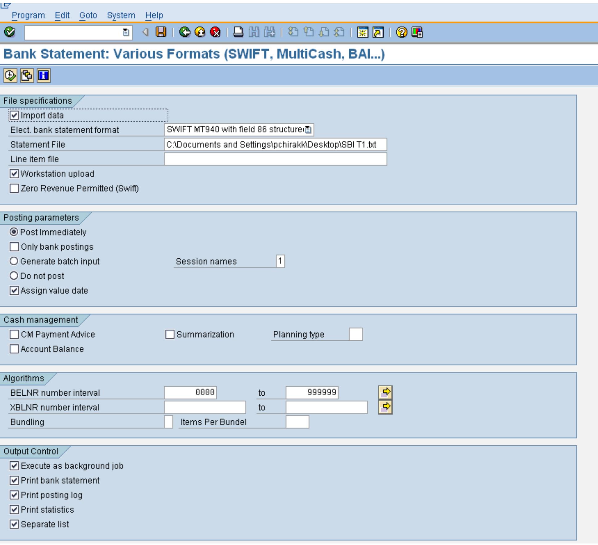 (PDF) Electronic Bank Statement-MT940 Format