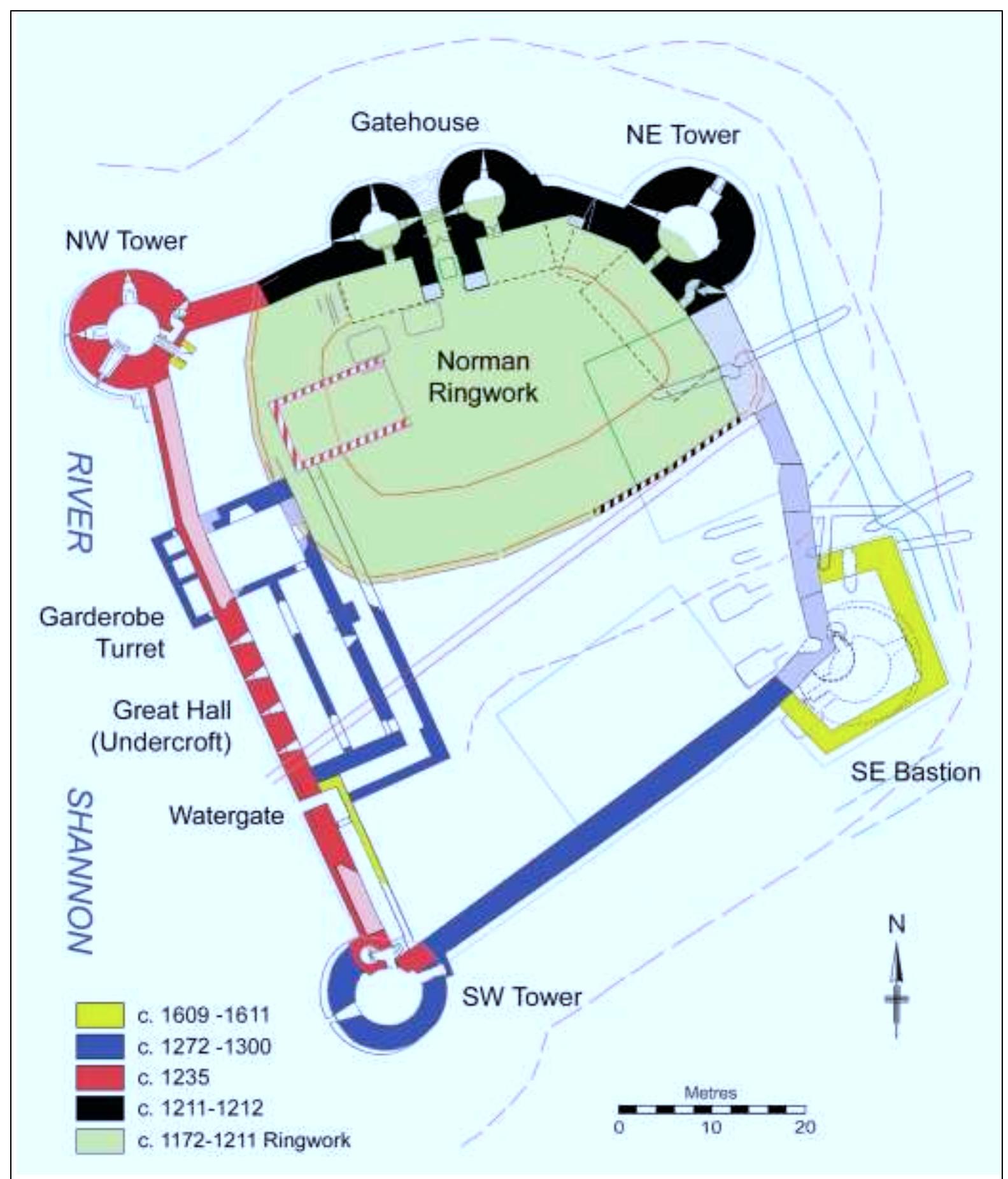 Figure 5 - from King John’s Castle: Staged Development,