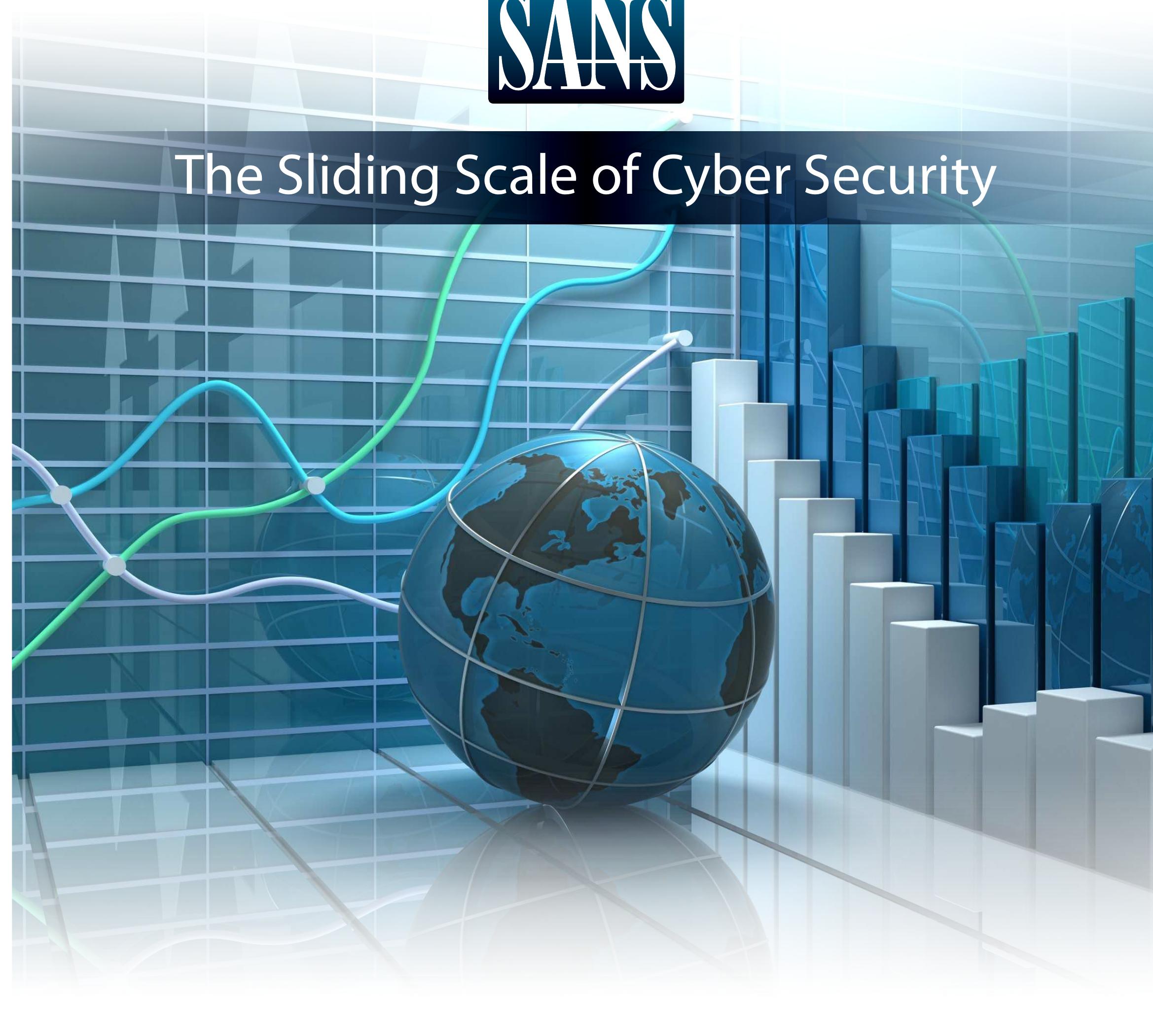 Figure 1 - The Sliding Scale of Cyber Security