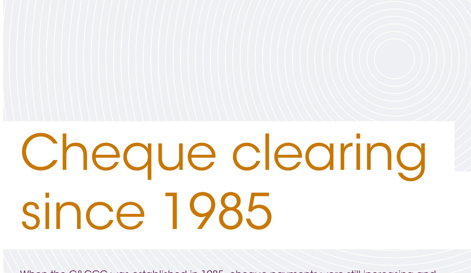Figure 16 - 04 cheques & cheque clearing - an historical