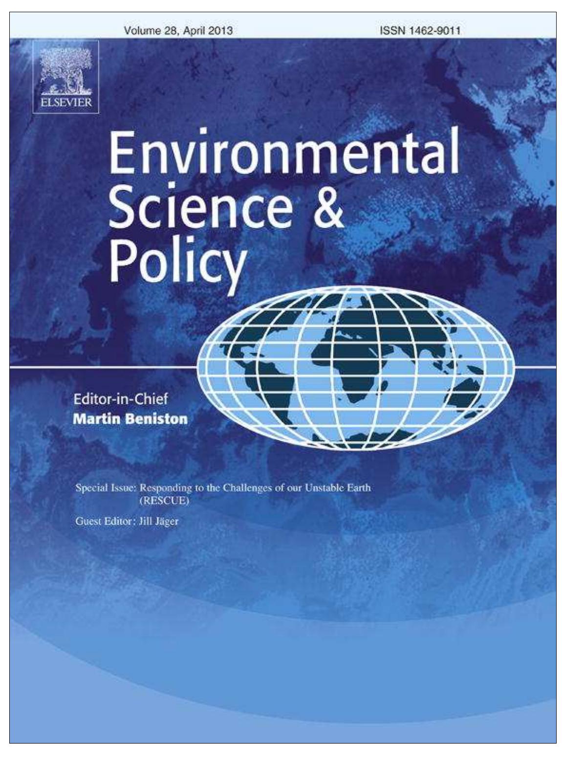 (PDF) Challenges of the Anthropocene: Contributions from Social ...