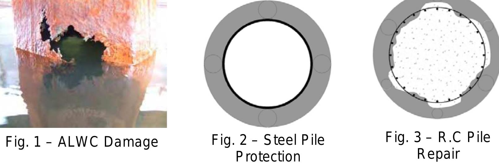 Piled jetty and pier structures form a vital part of port