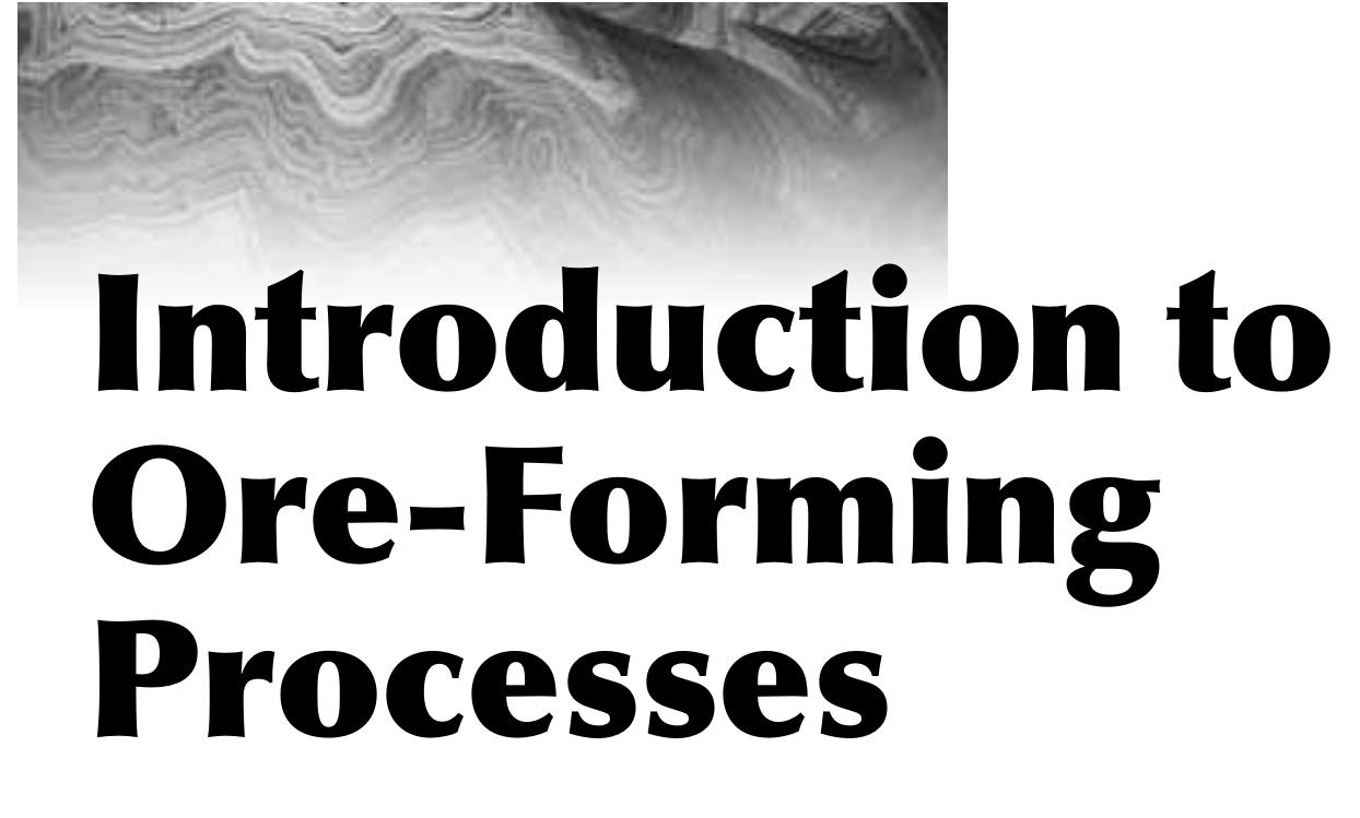 Figure 1 - Introduction to ore-forming process