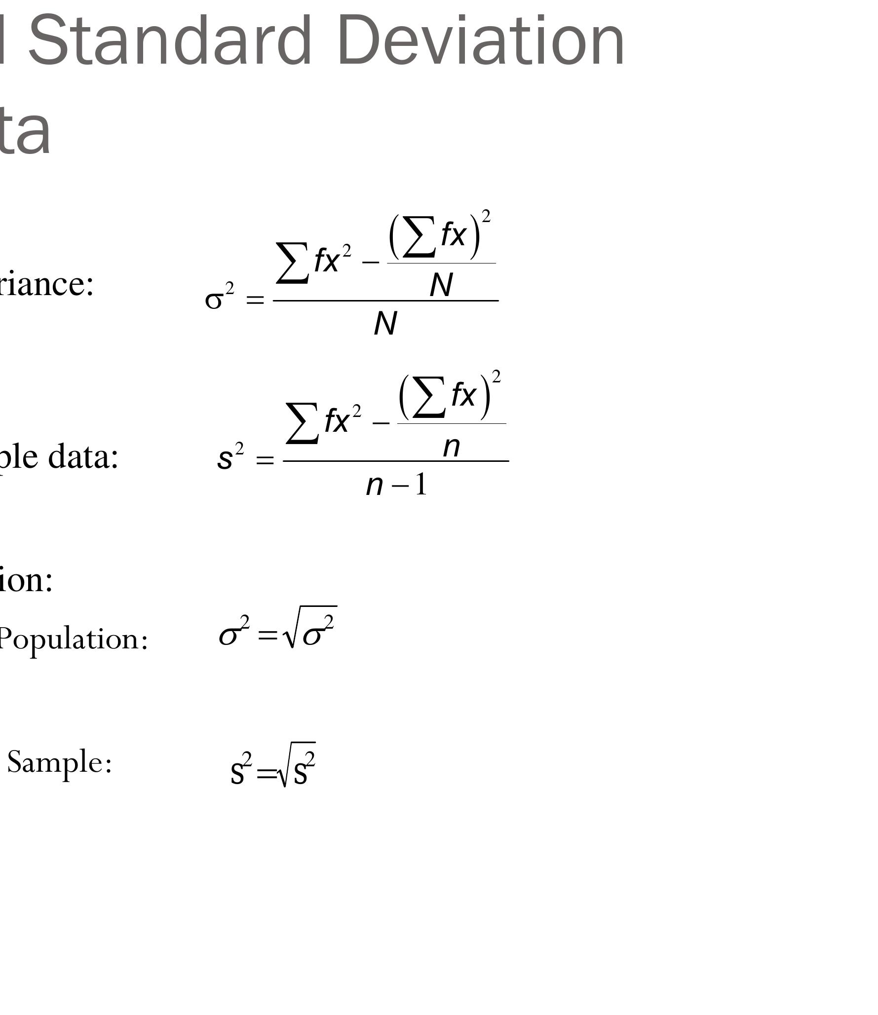 (PDF) Lecture 2 – Grouped Data Calculation