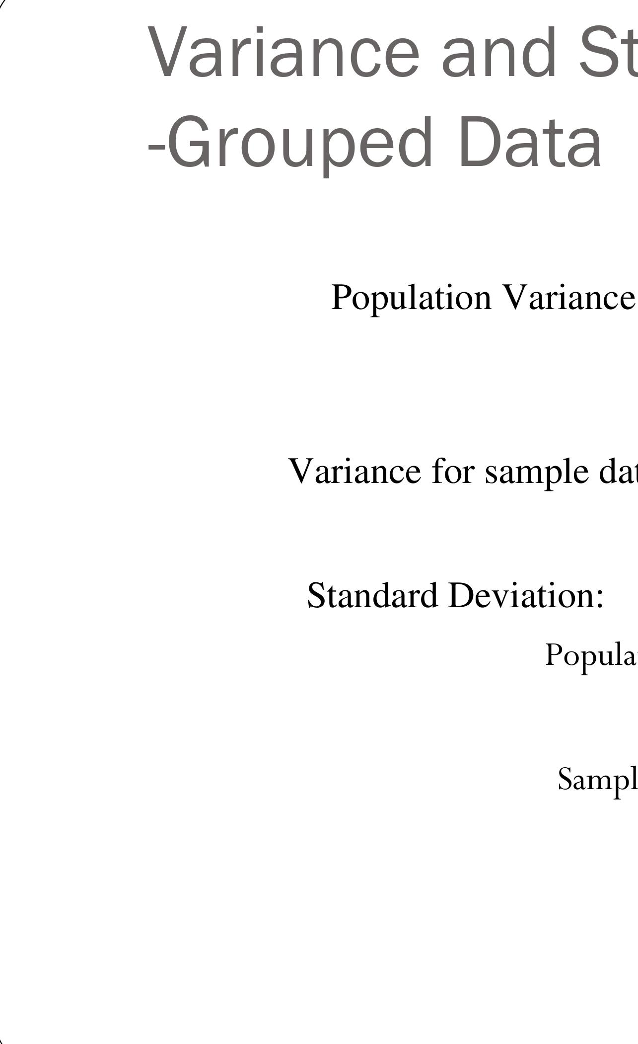 (PDF) Lecture 2 – Grouped Data Calculation