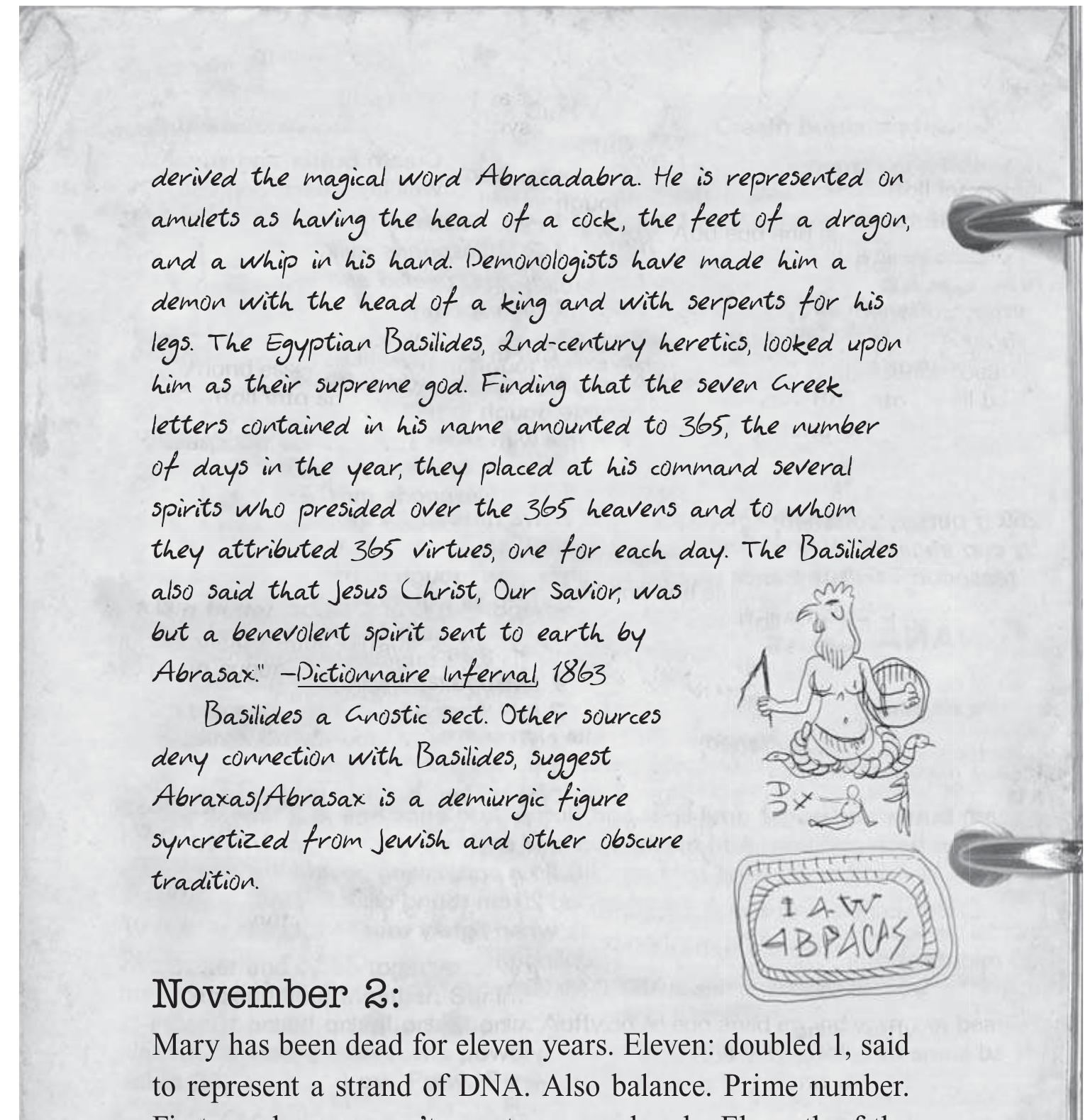 Figure 85 - Alex irvine - john winchester's journal