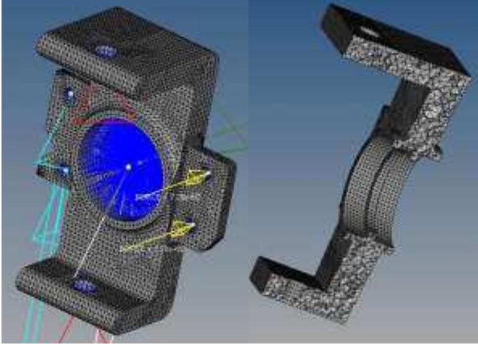 Figure 4 - FEA & Optimisation of Steering Knuckle of ATV